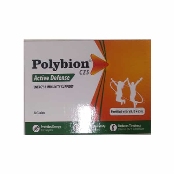 Buy POLYBION CZS ACTIVE DEFENSE STRIP OF 30 TABLETS Online & Get Upto ...