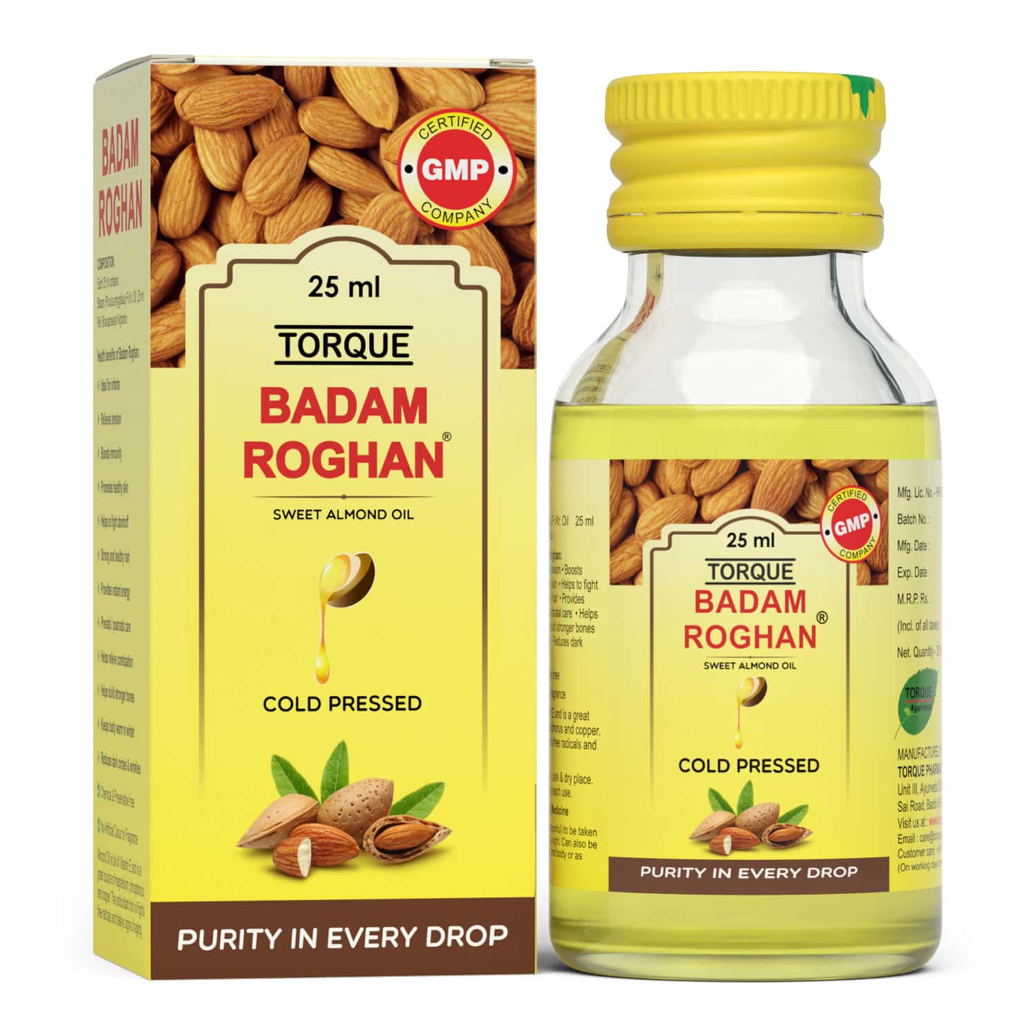 Buy BADAM ROGHAN 25ML PACK OF 3 Online & Get Upto 60% OFF at PharmEasy