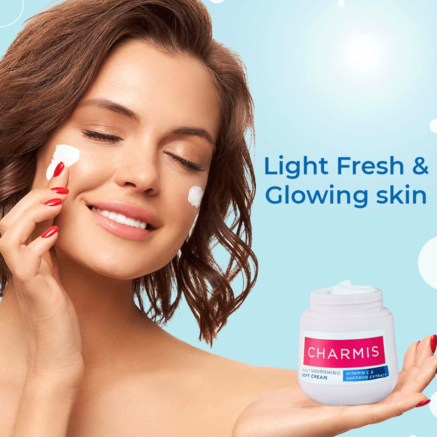 Buy CHARMIS DAILY NOURISHING SOFT CREAM WITH VITAMIN C SAFFRON EXTRACTS ...