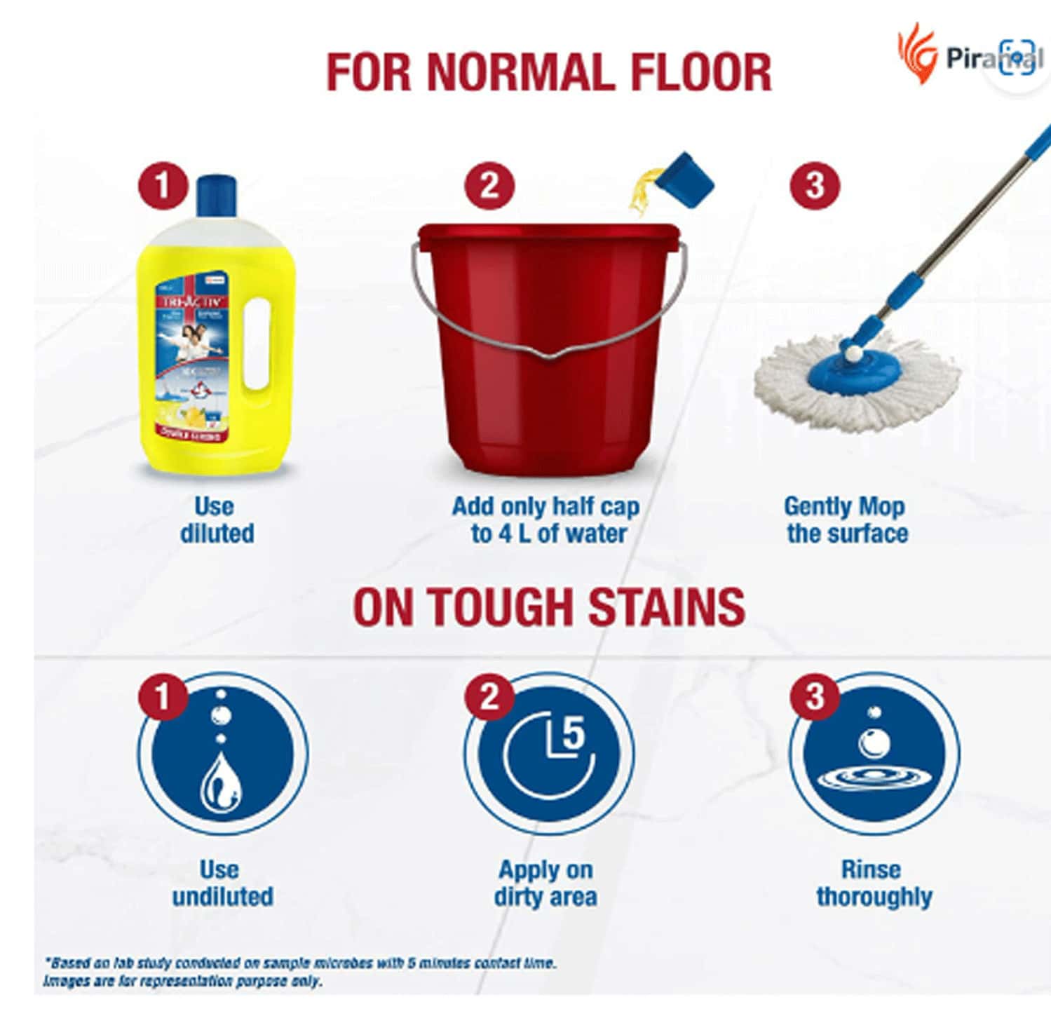 Buy TRI-ACTIV DOUBLE STRONG DISINFECTANT FLOOR CLEANER - 1000 ML Online & Get Upto 60% OFF at ...