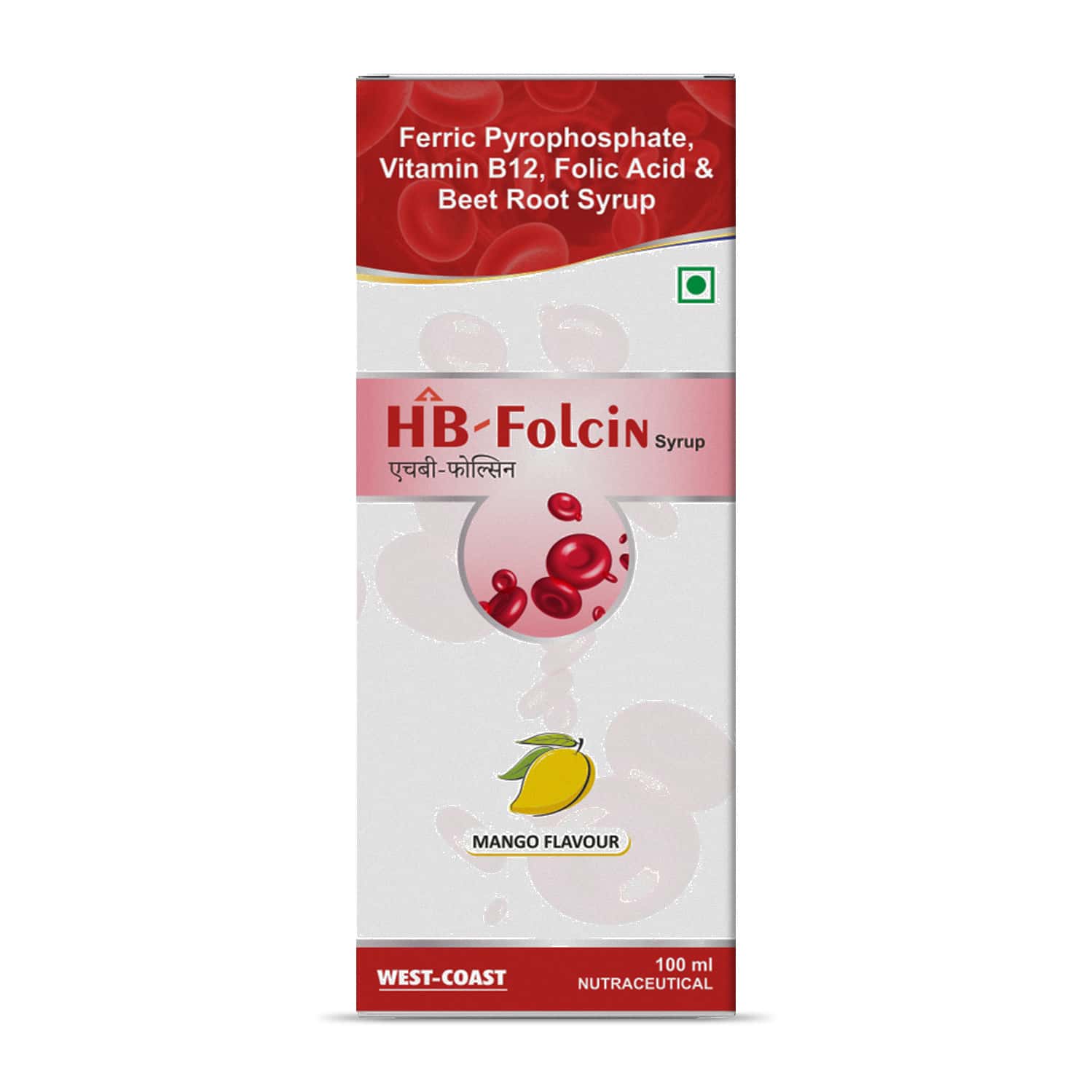 Buy WEST COAST HB-FOLCIN TABLET | FOLIC ACID | VITAMIN B12 | VITAMIN C ...