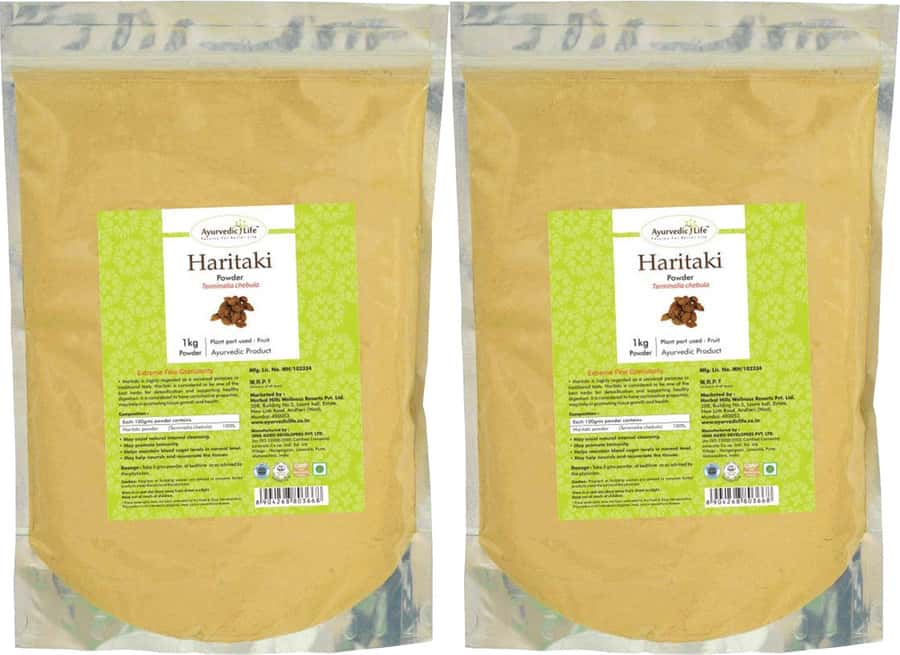 Buy AYURVEDIC LIFE HARITAKI POWDER - 1 KG Online & Get Upto 60% OFF at ...