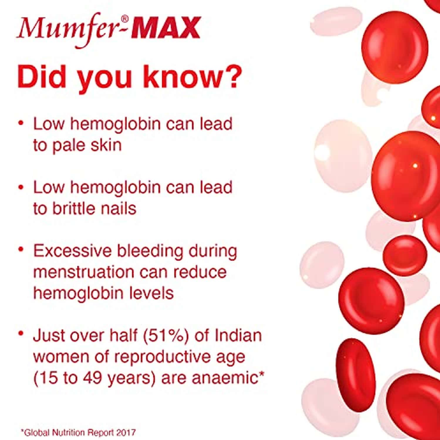 Buy MUMFER MAX |60 TABLETS|IRON FOLIC ACID SUPPLEMENT- PACK OF 4 (4 X ...