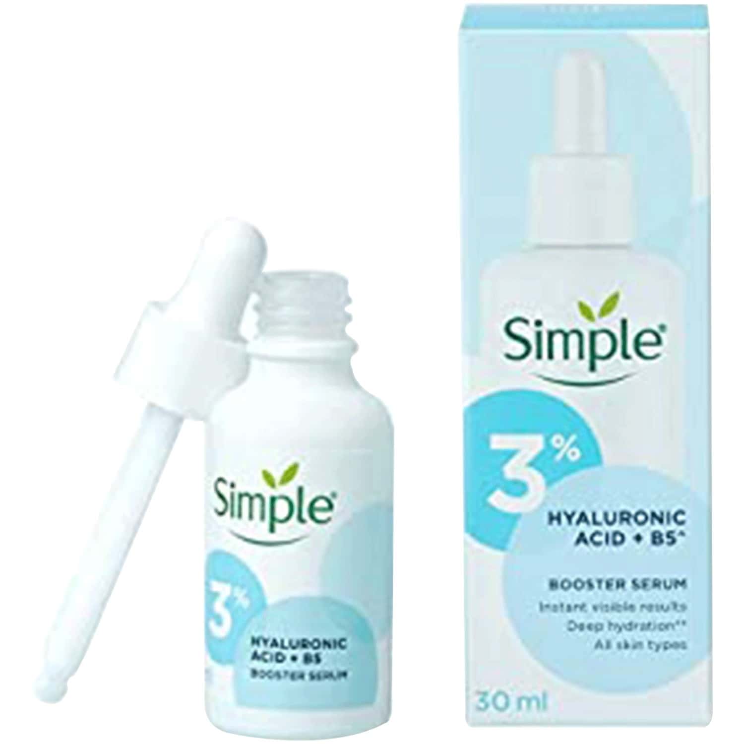 Buy SIMPLE BOOSTER SERUM - 3% HYALURONIC ACID + B5 FOR DEEP HYDRATION ...