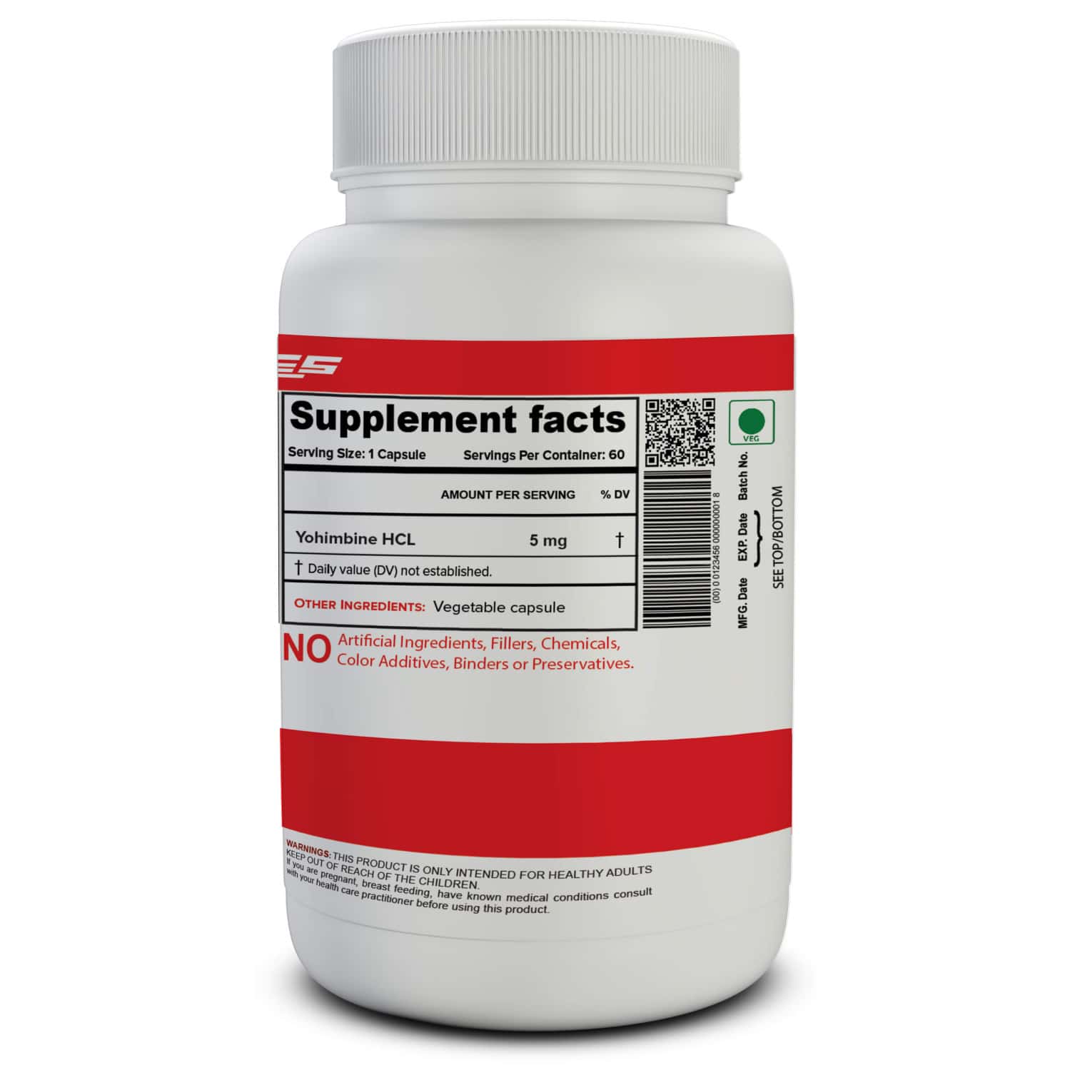 Buy NUTRIJA-YOHIMBINE HCL 5 MG CAPSULES - 60 CAPSULES Online & Get Upto ...