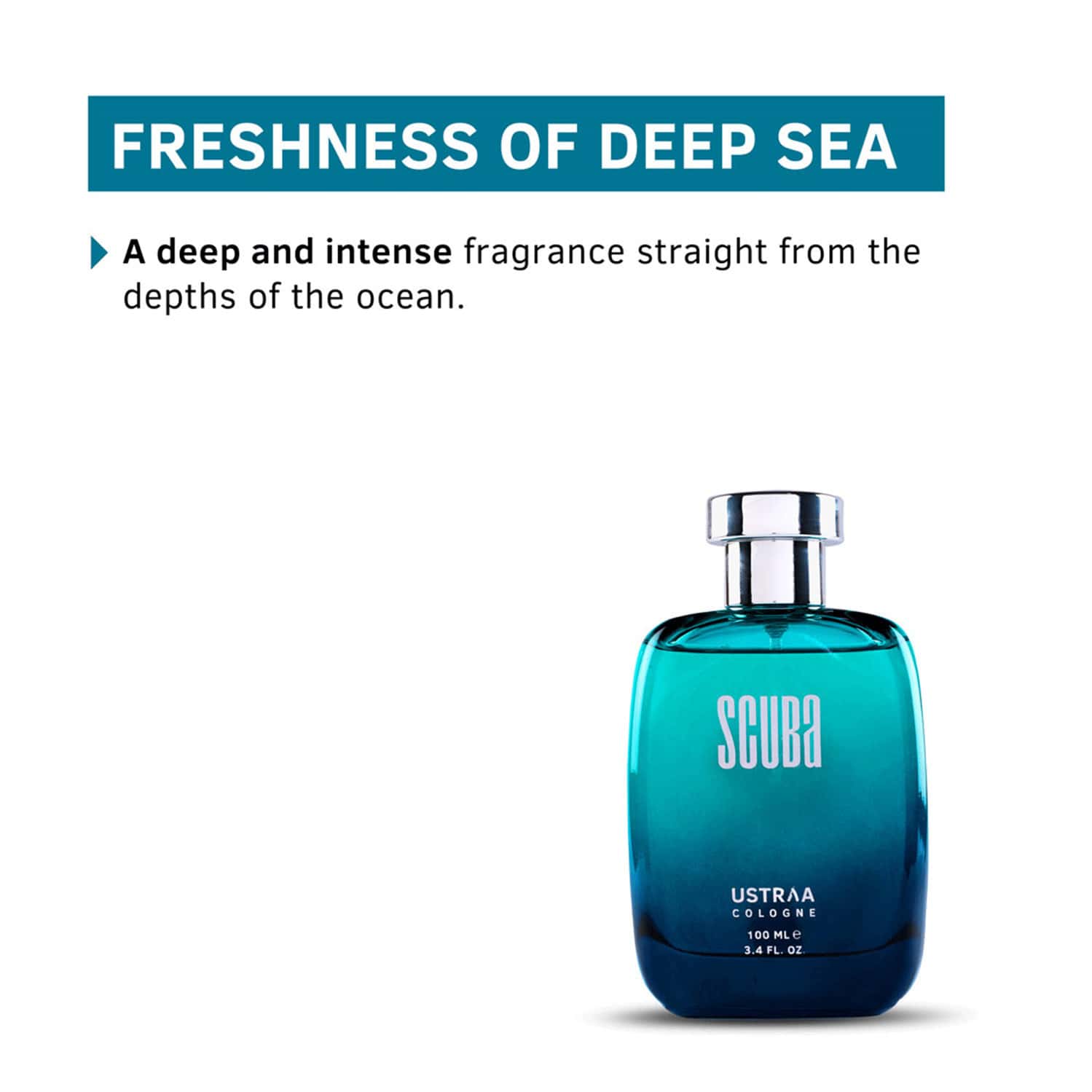Buy USTRAA SCUBA COLOGNE - 100 ML - PERFUME FOR MEN Online & Get Upto ...