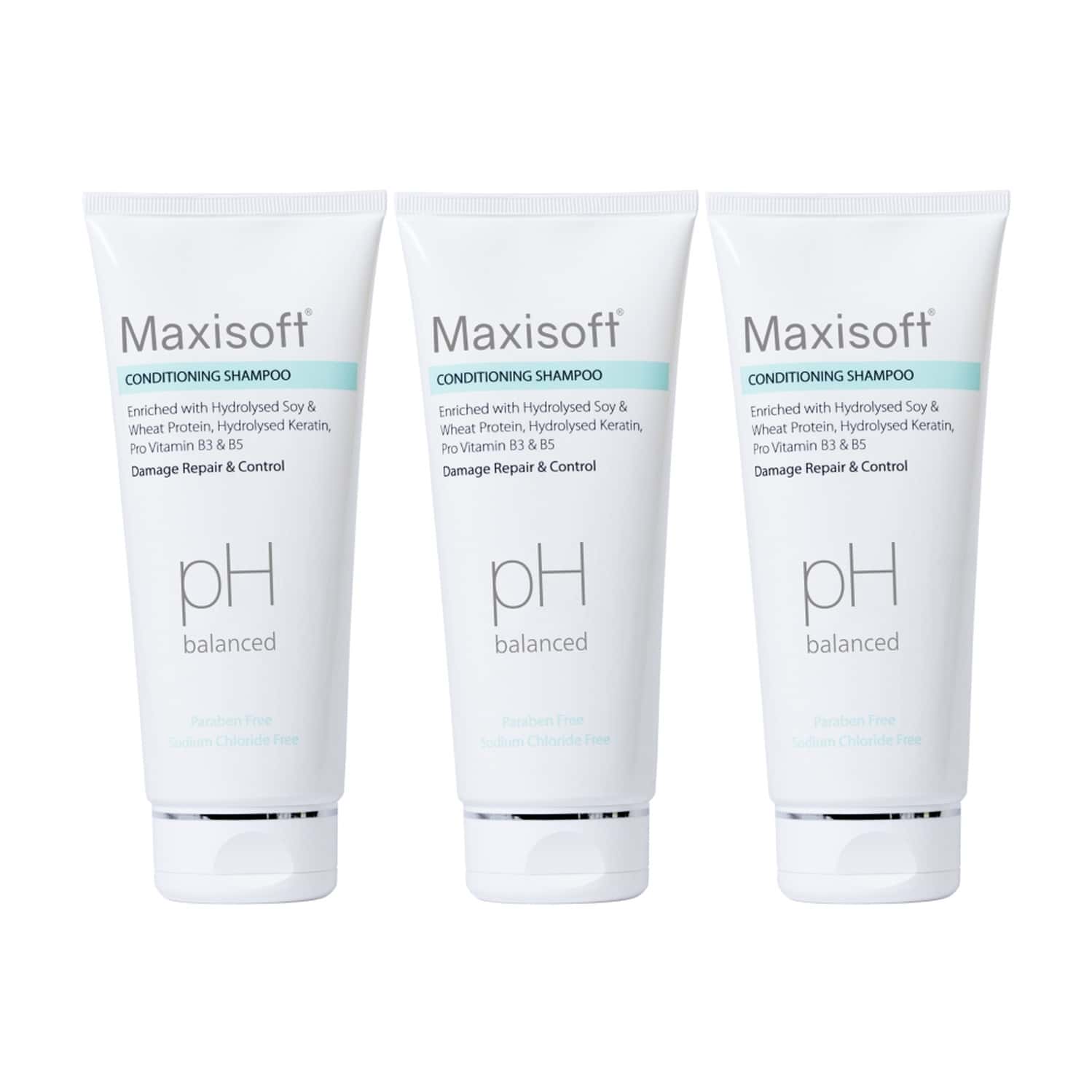 Buy MAXISOFT CONDITIONING SHAMPOO 100 ML | WITH ALOE, KERATIN & WHEAT ...