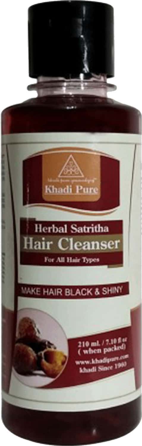 Buy KHADI PURE HERBAL SATRITHA SHAMPOO - 210ML Online & Get Upto 60% ...