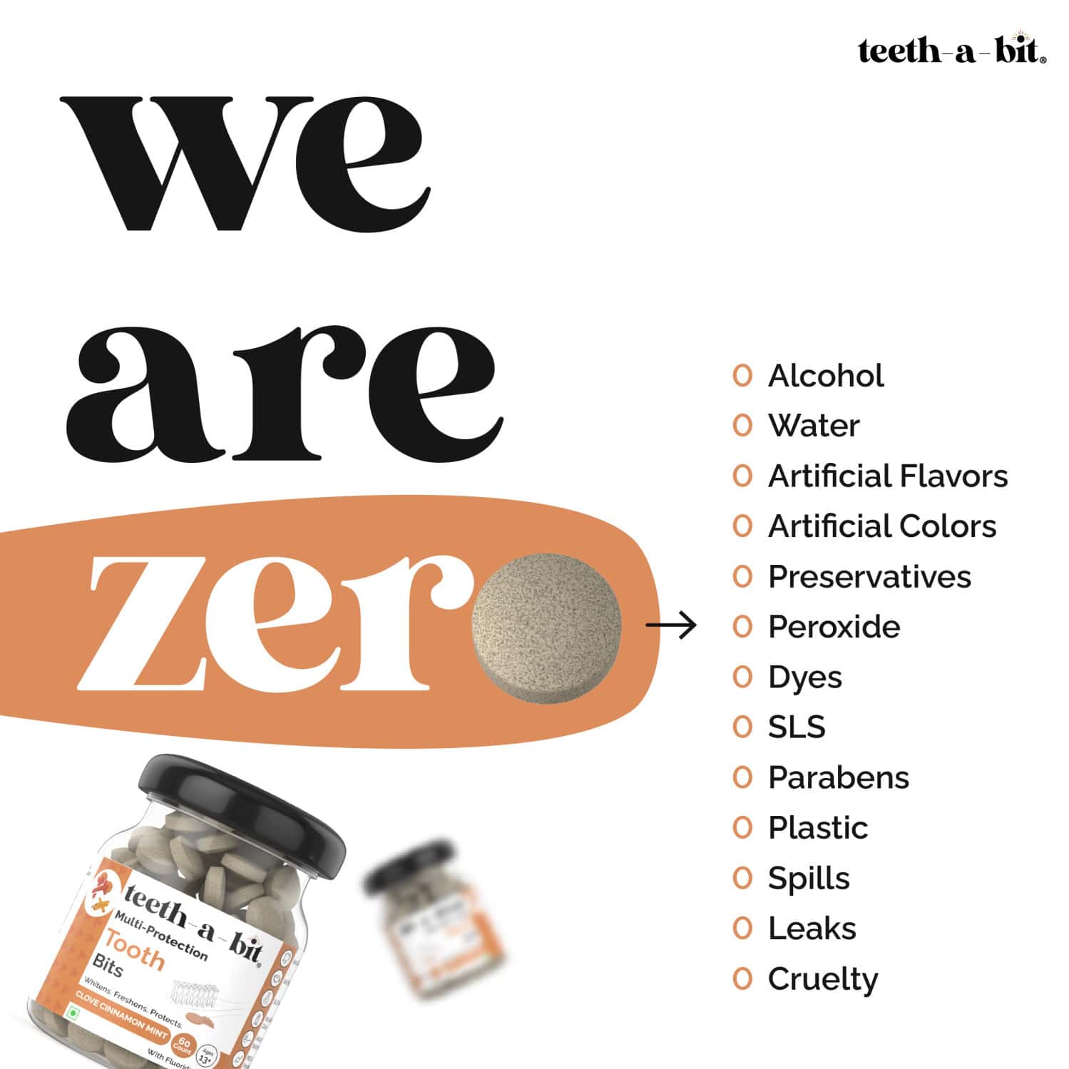 Buy TEETH-A-BIT MULTI-PROTECTION CLOVE CINNAMON MINT TOOTH BITS PLANT ...