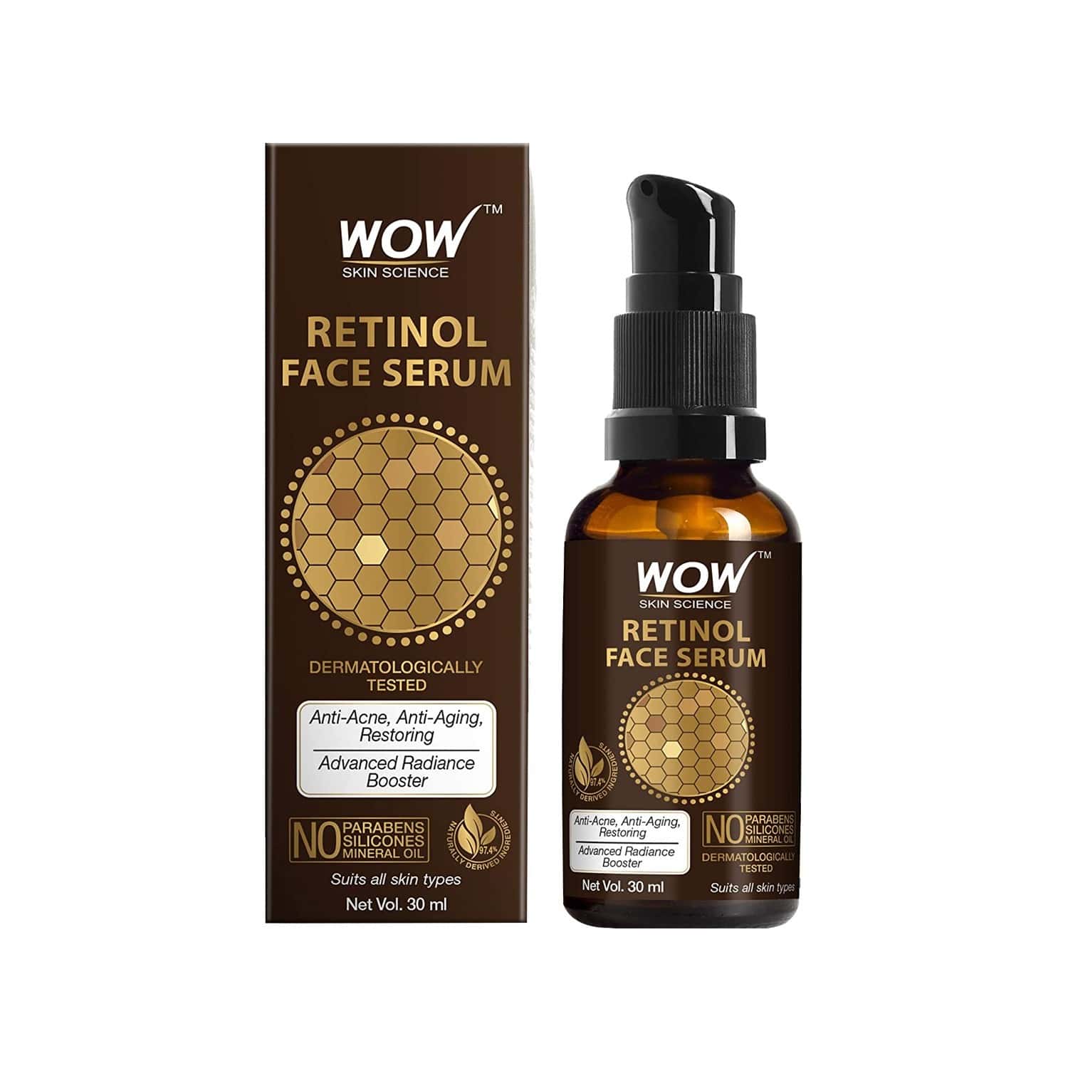 Buy WOW SKIN SCIENCE RETINOL FACE SERUM - 30 ML Online & Get Upto 60% ...