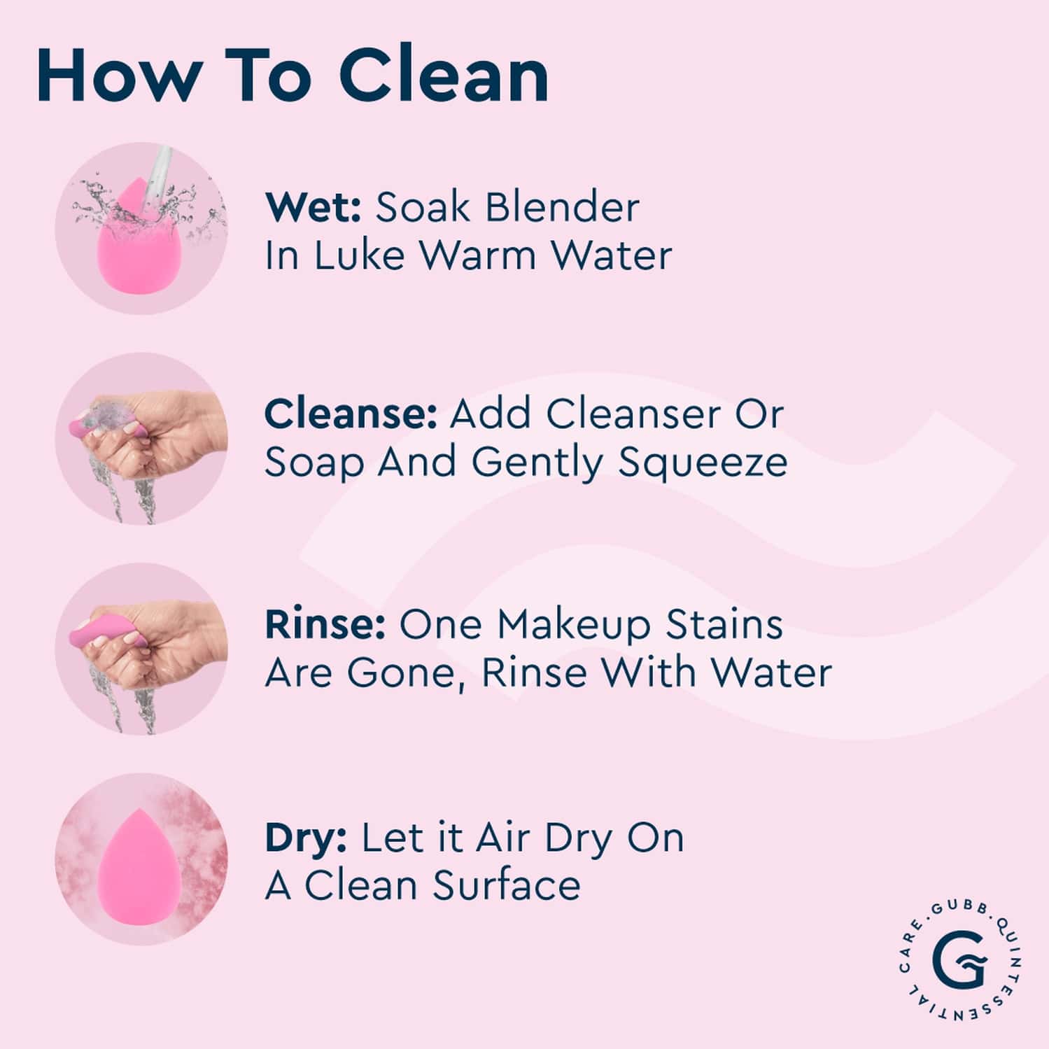 Buy GUBB BEAUTY BLENDER LIGHT PINK SINGLE Online & Get Upto 60% OFF at ...