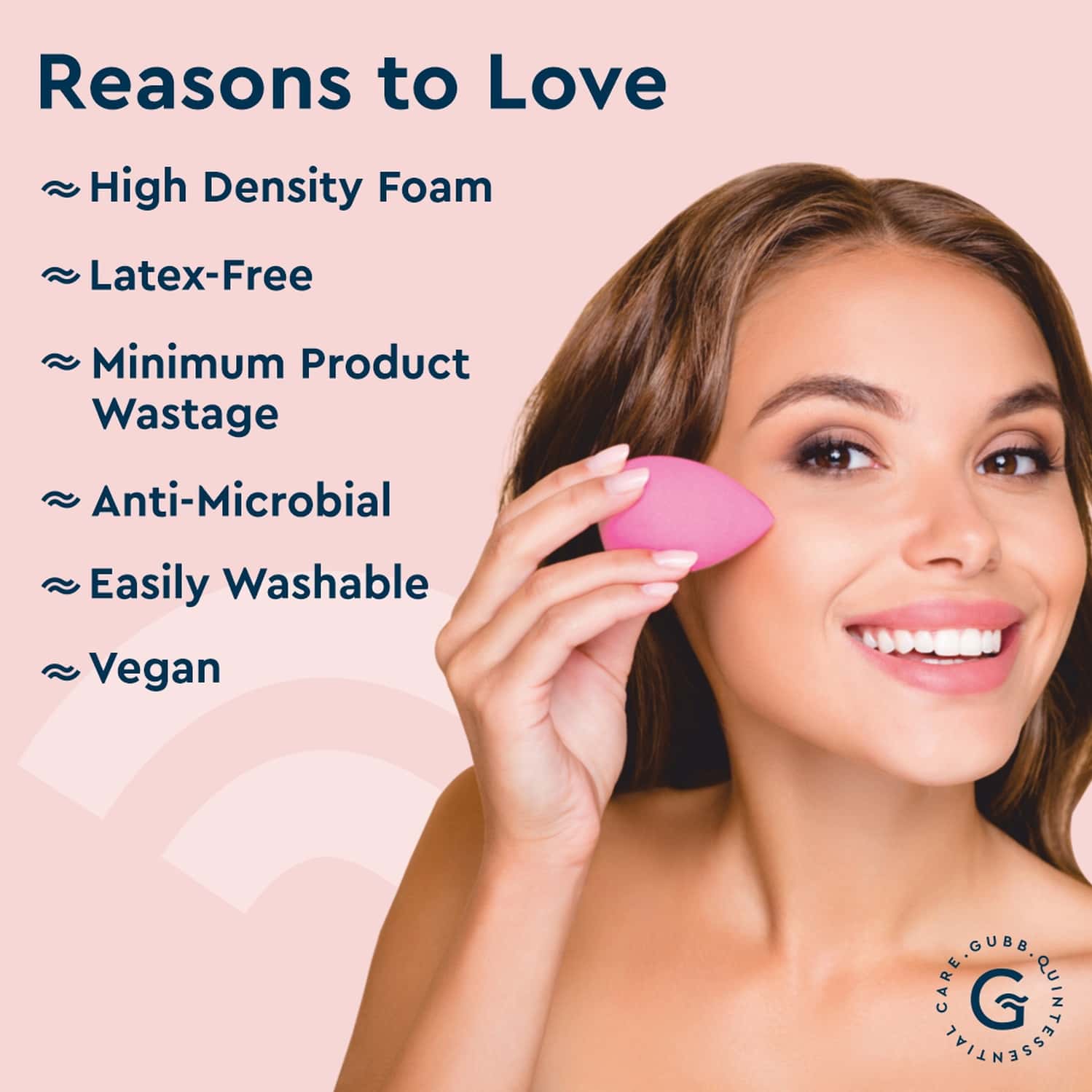 Buy GUBB BEAUTY BLENDER LIGHT PINK SINGLE Online & Get Upto 60% OFF at ...