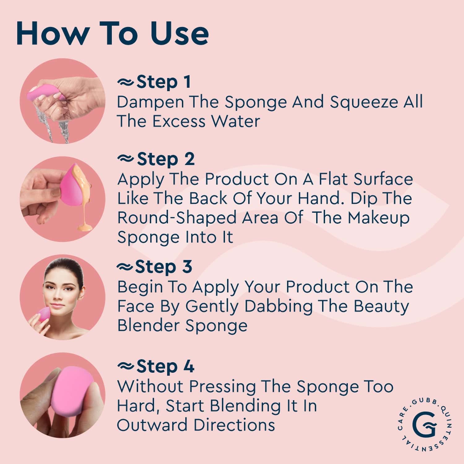 Buy GUBB BEAUTY BLENDER LIGHT PINK SINGLE Online & Get Upto 60% OFF at ...