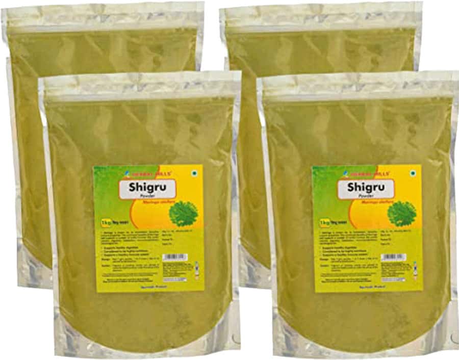 Buy HERBAL HILLS SHIGRU POWDER MORINGA LEAF SHUGRU DRUMSTICK LEAF ...