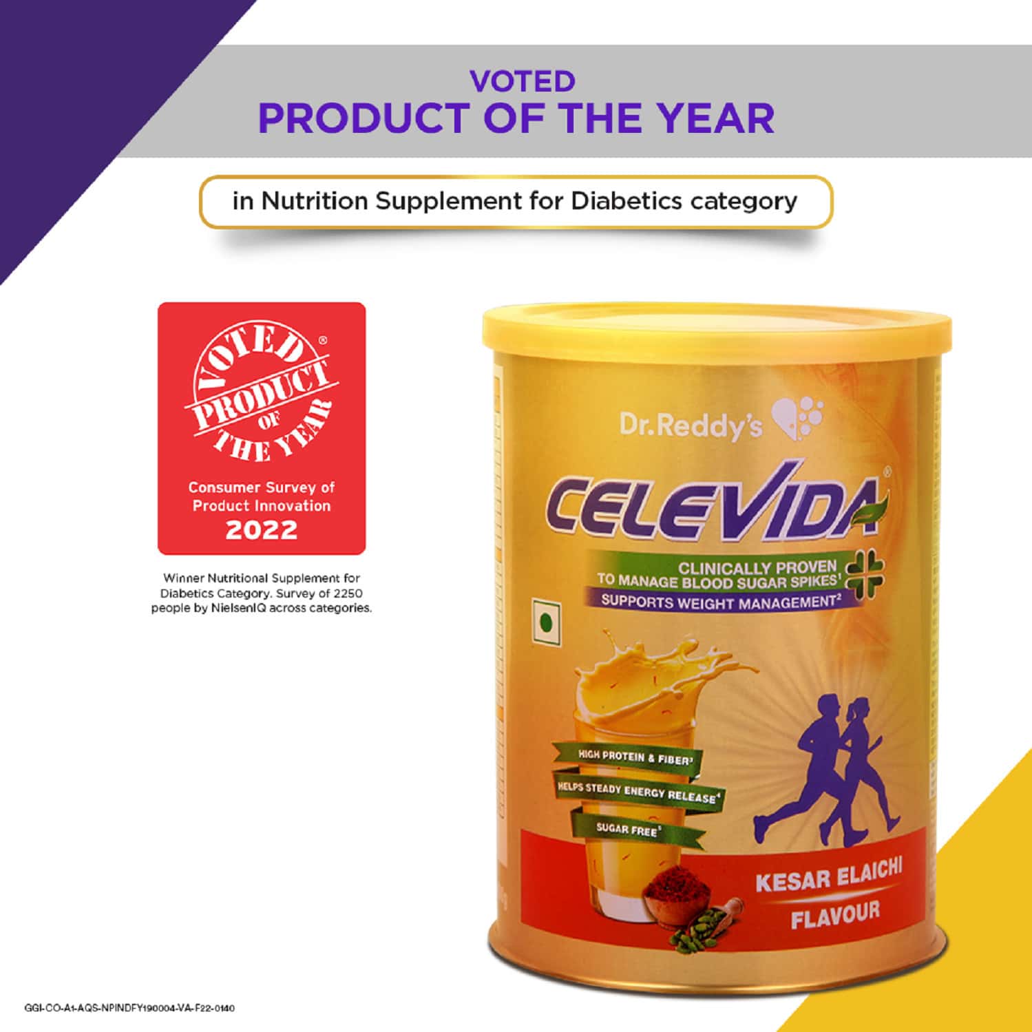 Buy CELEVIDA NUTRITION DRINK FOR DIABETES CARE & IMMUNITY SUPPORT KESAR ...