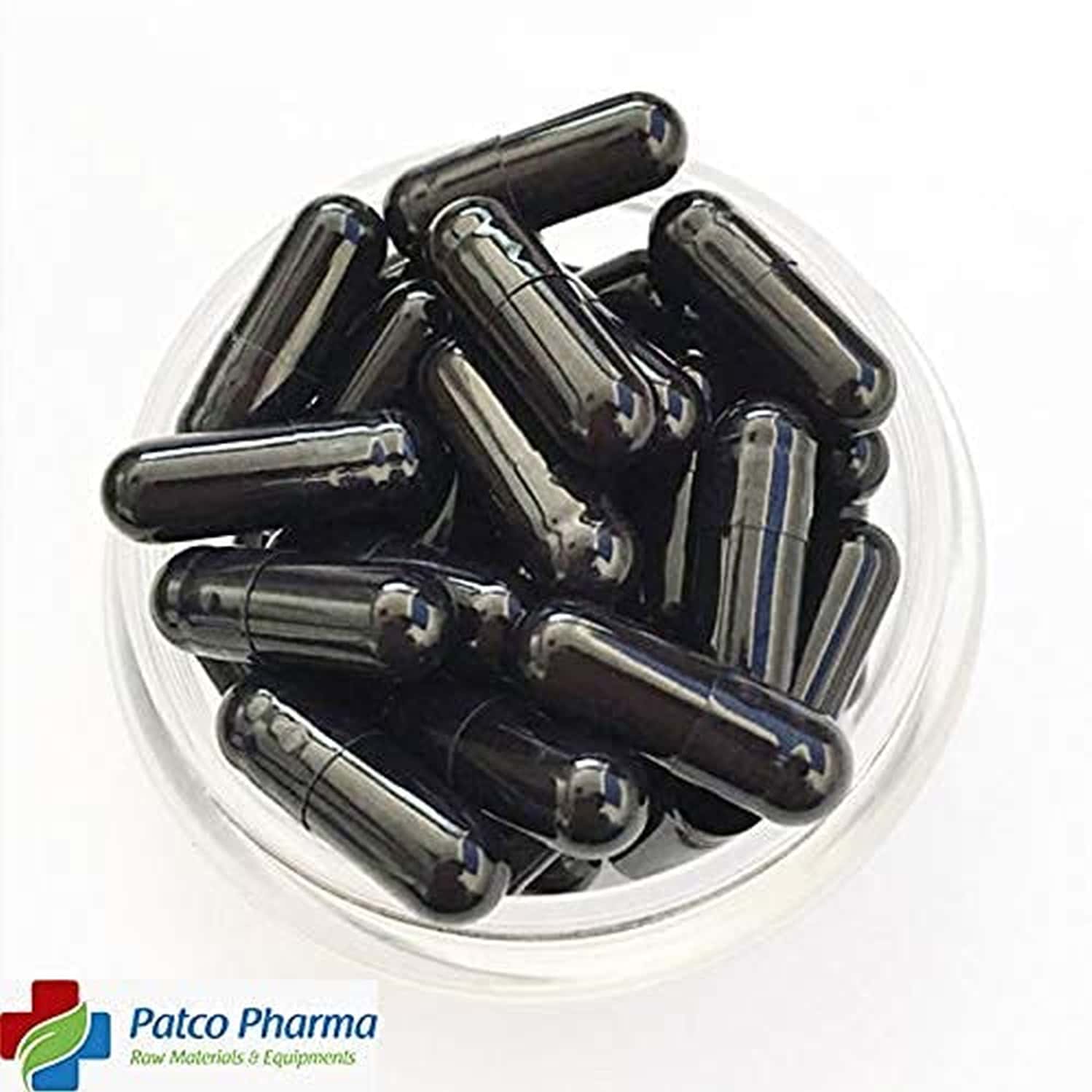Buy PATCO PHARMA - SIZE 0 BLACK EMPTY GELATIN PILL CAPSULE | DIY POWDER ...