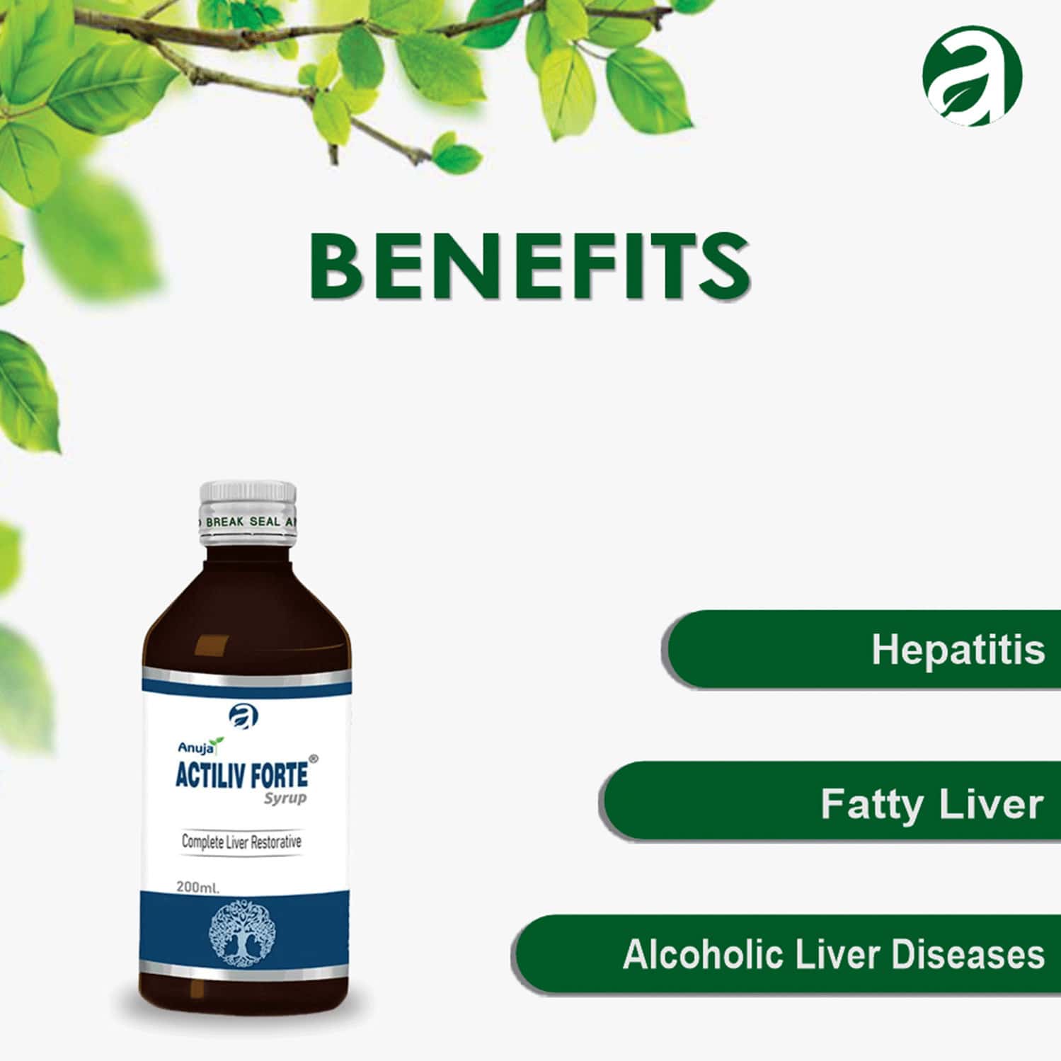 Buy ACTILIV FORTE SYRUP - 400 ML Online & Get Upto 60% OFF at PharmEasy
