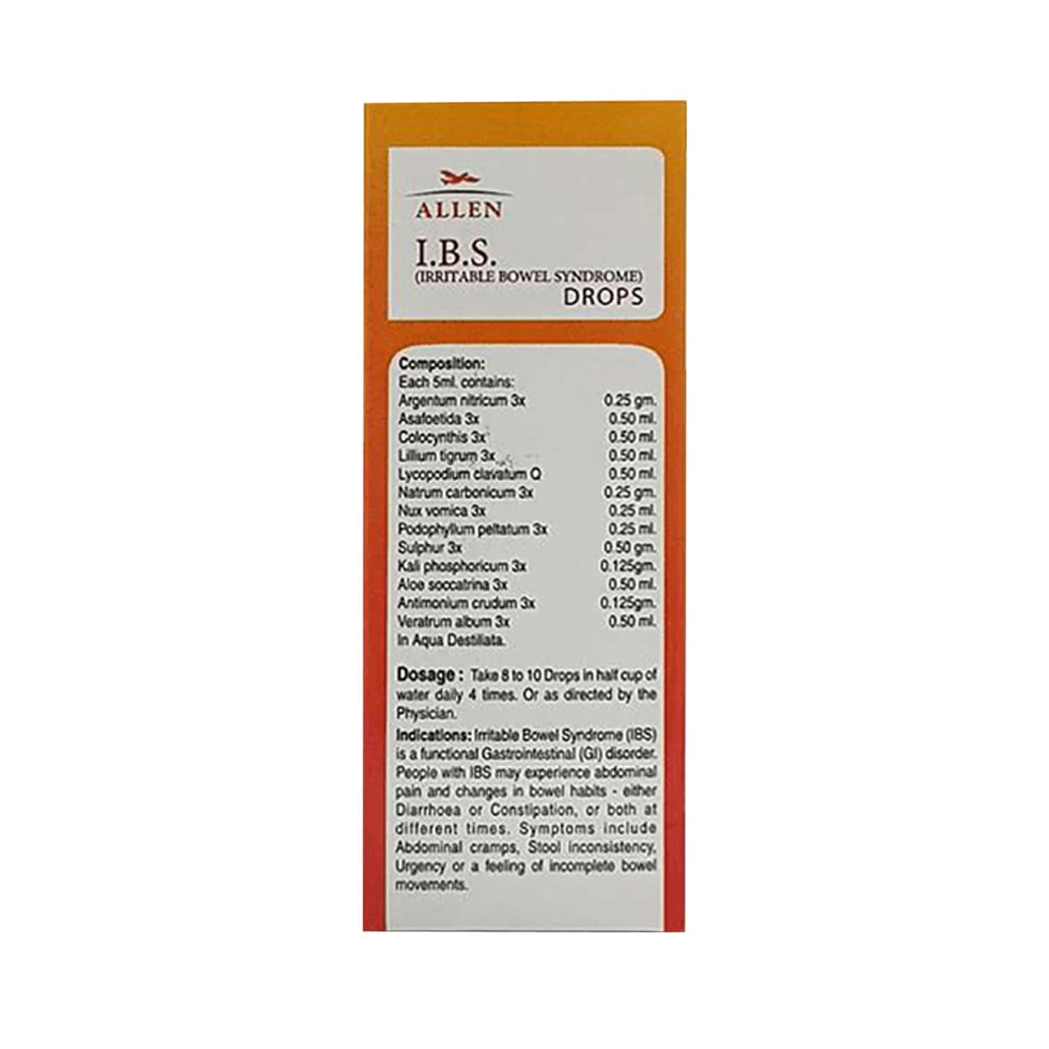 Buy ALLEN A70 I B S DROPS 30ML Online & Get Upto 60% OFF at PharmEasy