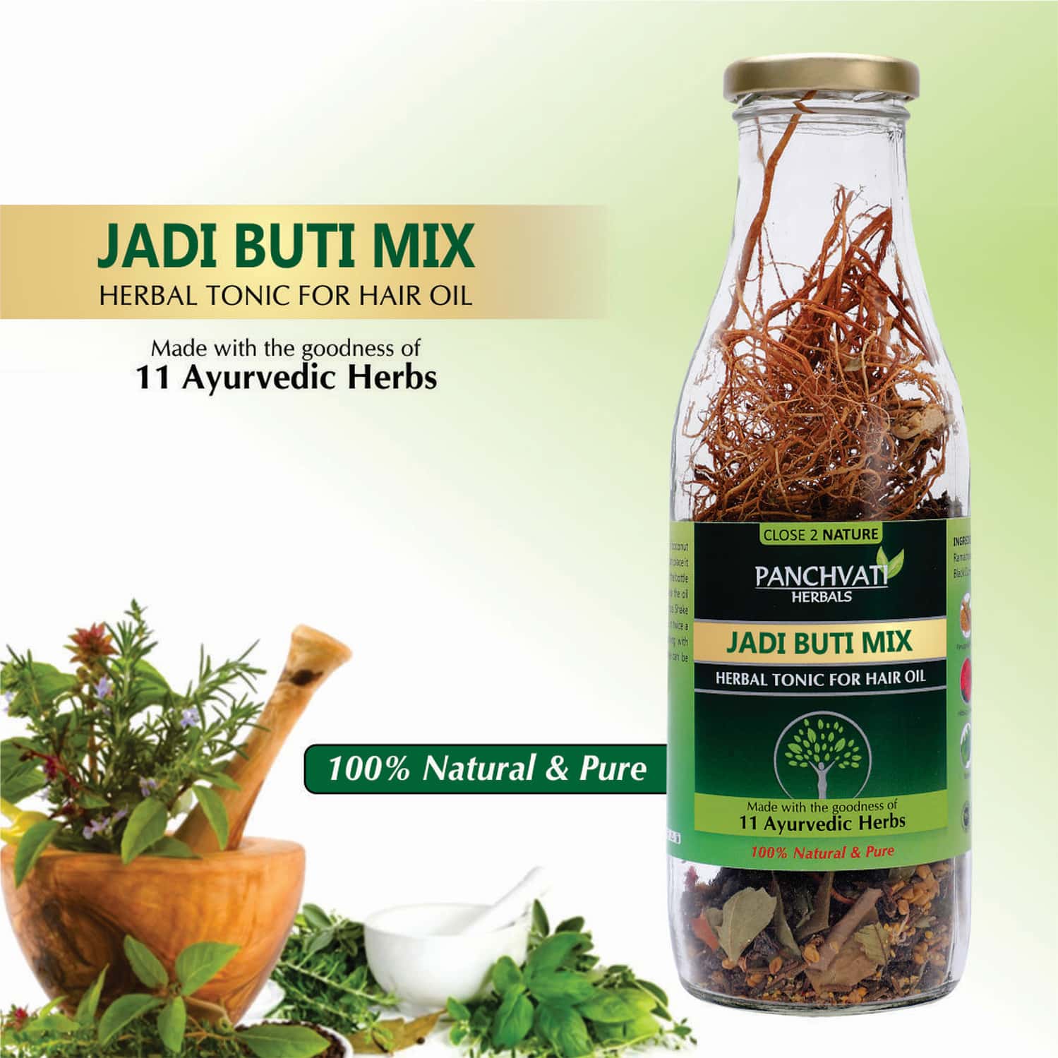 Buy PANCHVATI HERBALS DRY JADI BUTI MIX HERBAL TONIC FOR MAKE YOUR OWN ...
