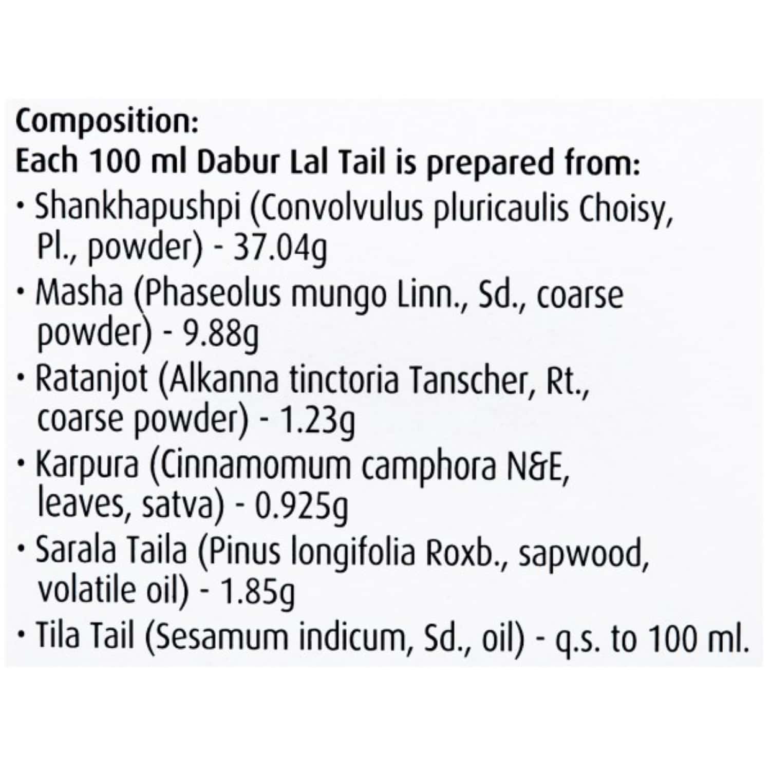 Buy DABUR LAL TAIL AYURVEDIC BABY MASSAGE OIL (WITH FREE DABUR HONEY ...