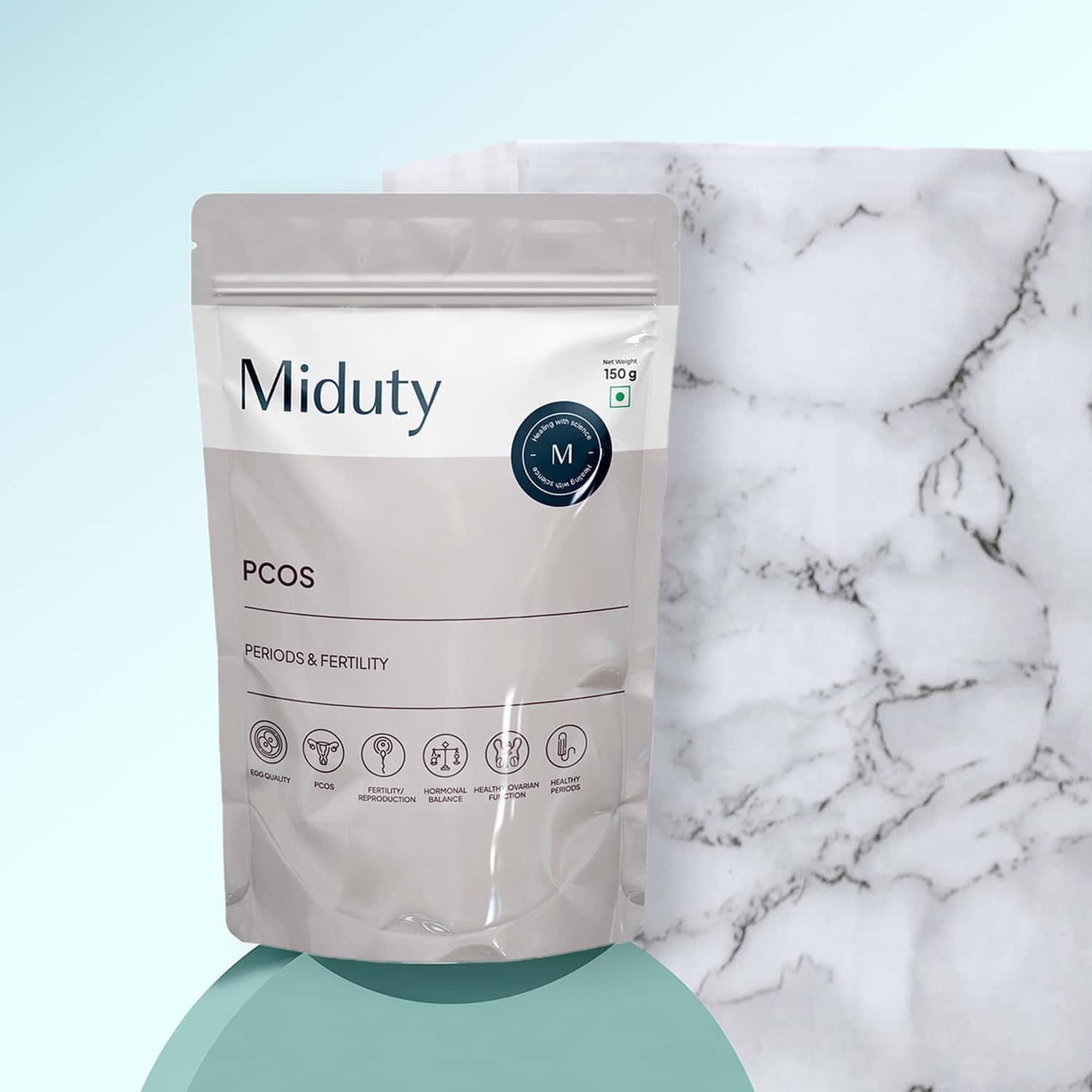 Buy MIDUTY PALAK NOTES PCOS POWDER PCOD - PCOS- HORMONAL BALANCE ...