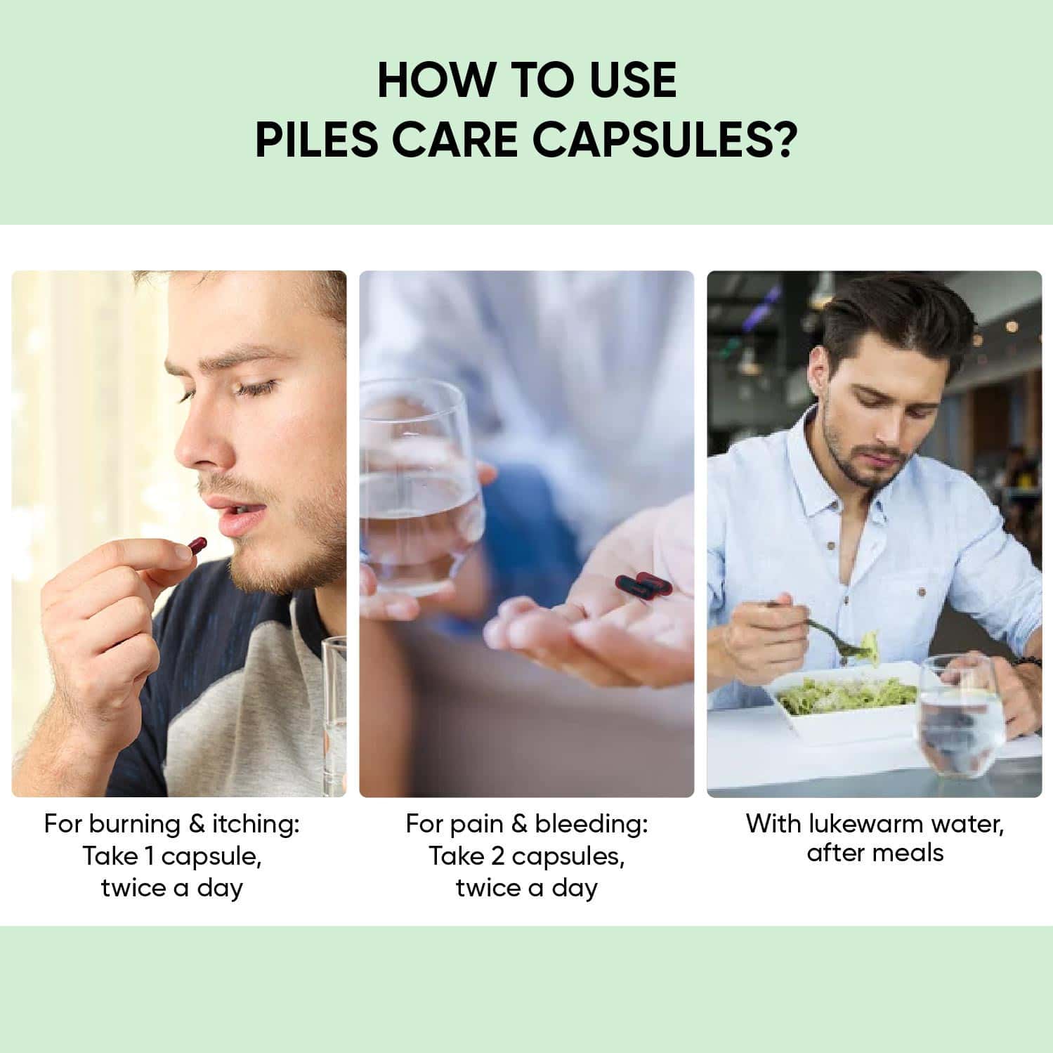 Buy DR. VAIDYA'S PILES MANAGEMENT COMBO (3 PILES CARE + 1 PILOCARE ...