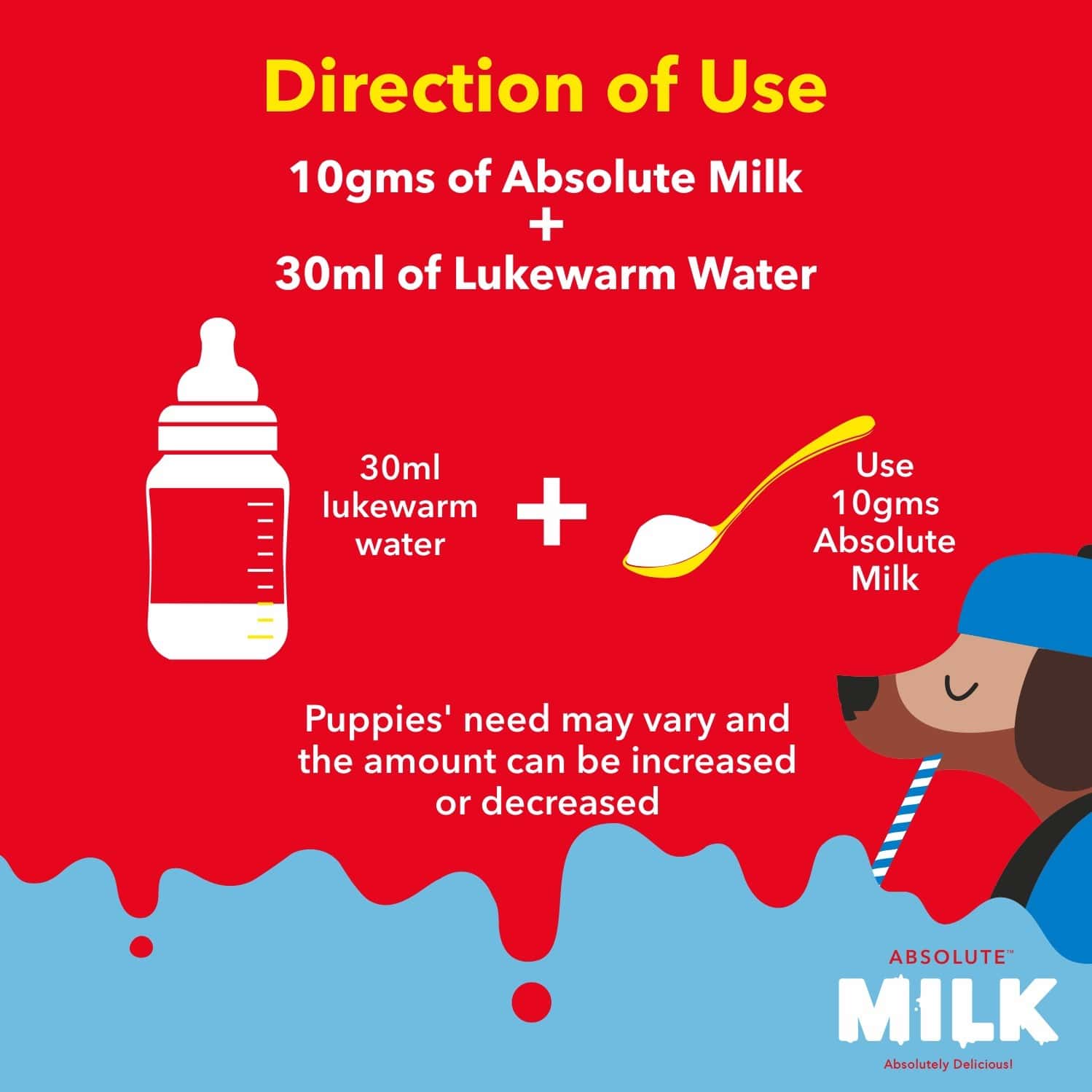 Buy DROOLS ABSOLUTE MILK FOR NEWBORN PUPPIES 500G Online & Get Upto 60% ...