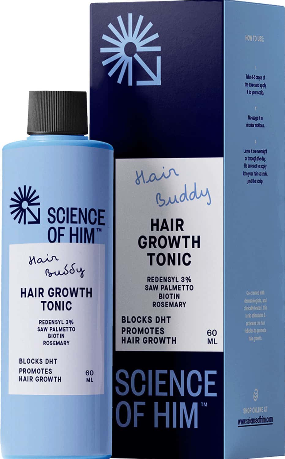 Buy SCIENCE OF HIM HAIR BUDDY HAIR GROWTH TONIC Online & Get Upto 60% OFF at PharmEasy