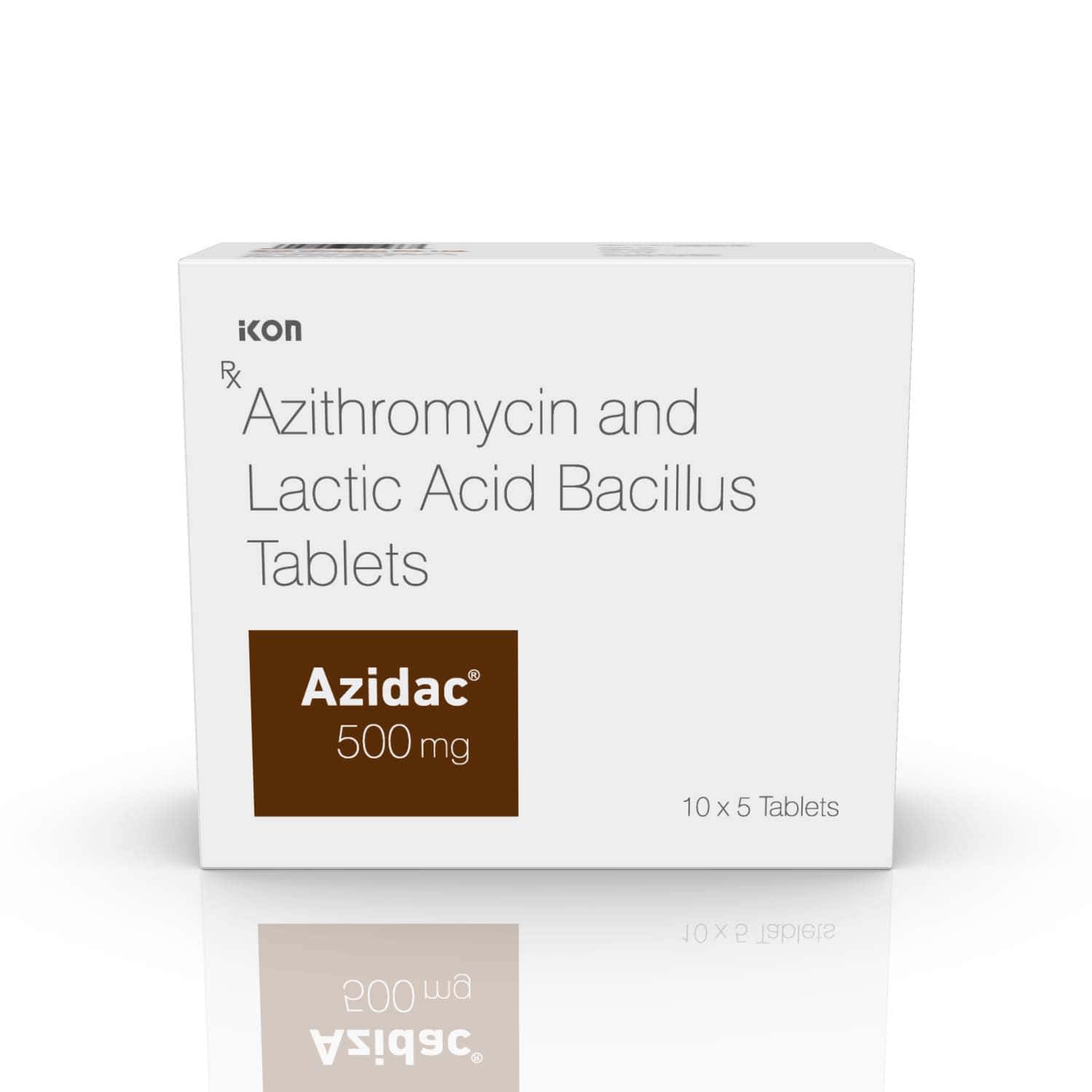 Buy Azidac 500mg Strip Of 5 Tablets Online & Save Up to 24% at PharmEasy