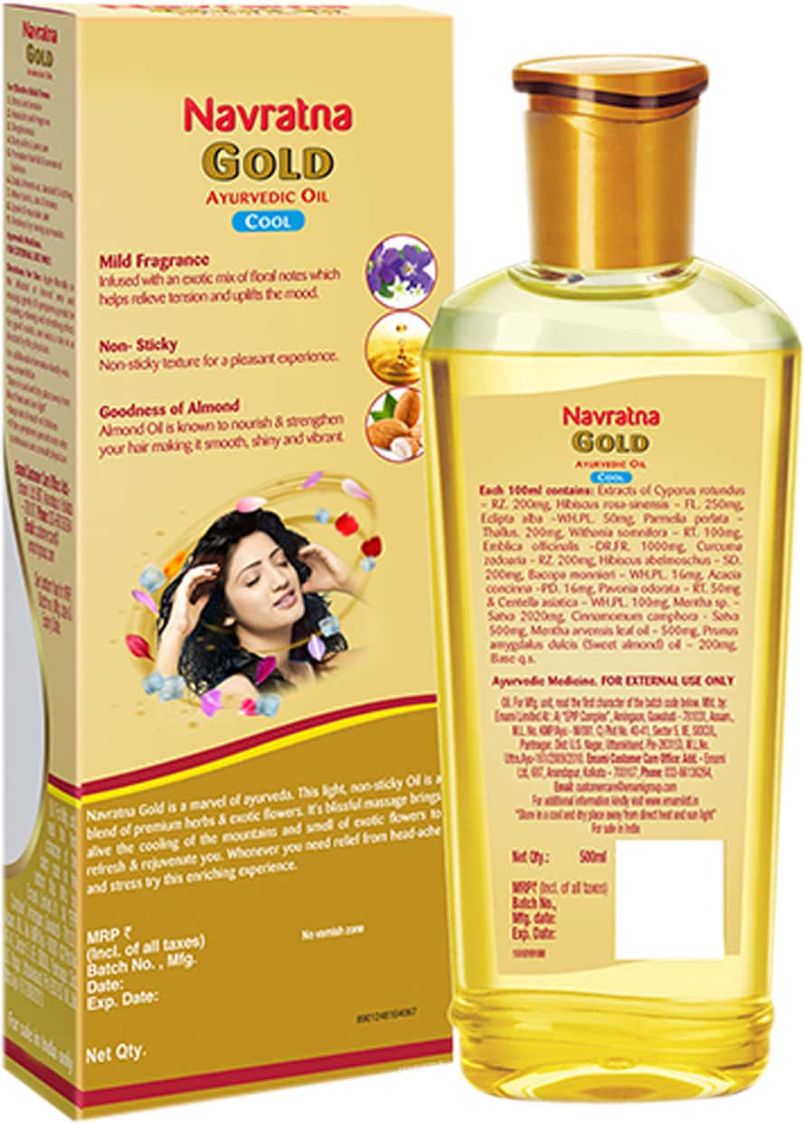 Buy NAVRATNA GOLD 500ML Online & Get Upto 60% OFF at PharmEasy