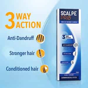 Buy SCALPE PRO ANTI-DANDRUFF SHAMPOO BOTTLE OF 200 ML Online & Get Upto ...