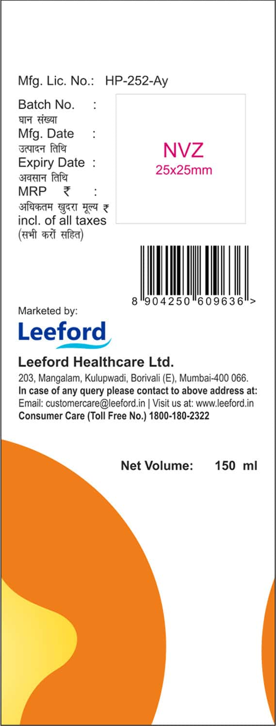 Buy CARIFORD BOTTLE OF 150ML SYRUP Online & Get Upto 60% OFF at PharmEasy