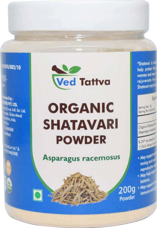 Buy VED TATTVA ORGANIC SHATAVARI POWDER 200 GMS (PACK OF 4) Online ...