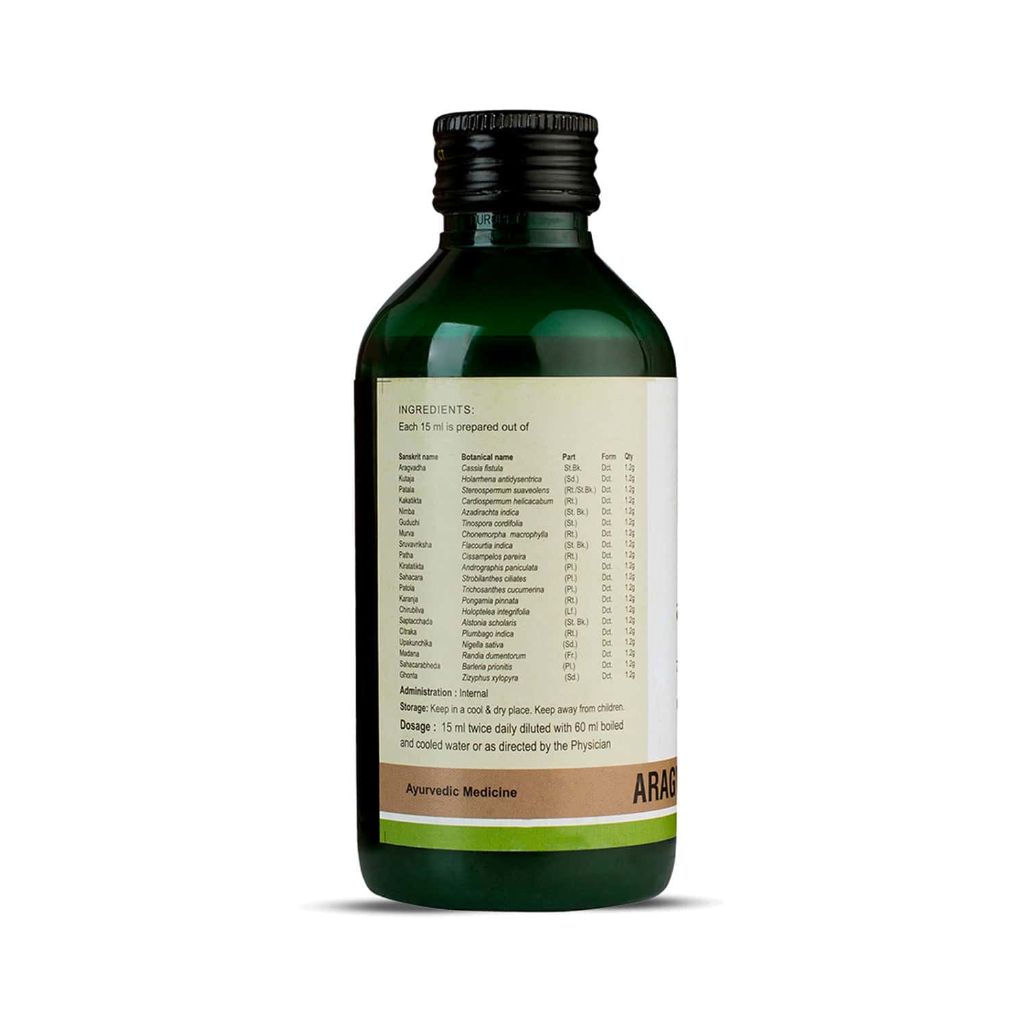 Buy KERALA AYURVEDA ARAGWADADI KWATH 200 ML Online & Get Upto 60% OFF ...