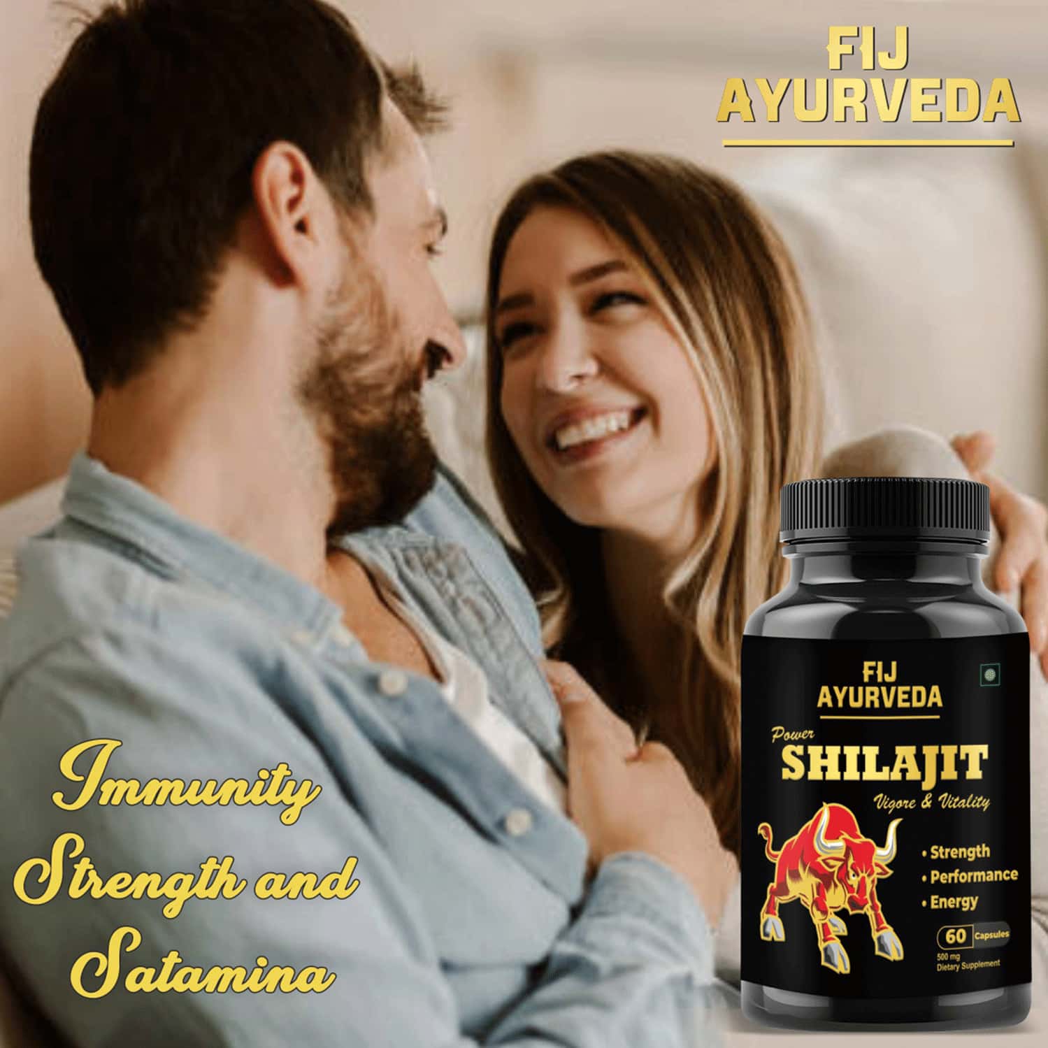 Buy FIJ AYURVEDA POWER SHILAJIT/SHILAJEET EXTRACT CAPSULE FOR STAMINA ...