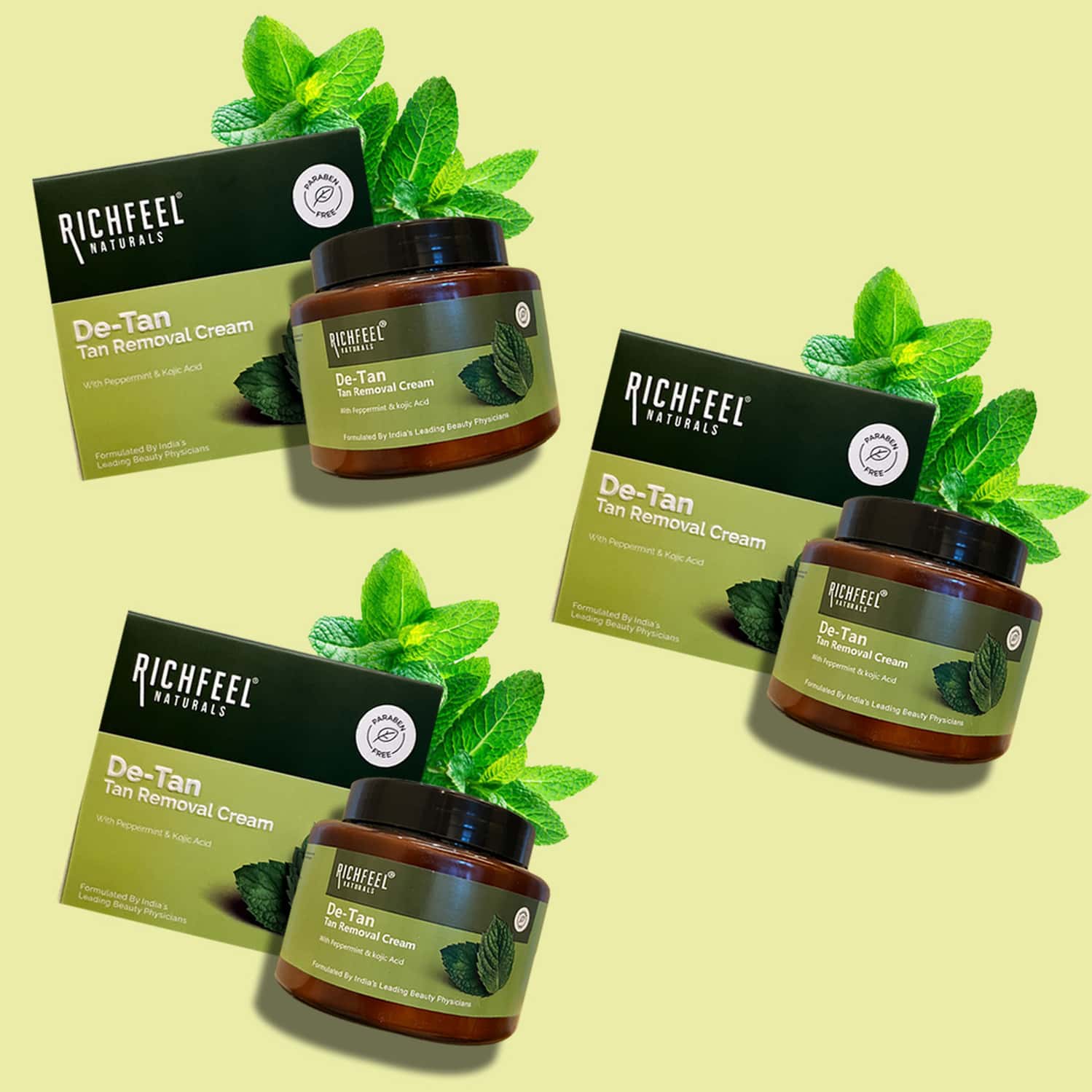 Buy DE-TAN CREAM 100 G PACK OF 4 Online & Get Upto 60% OFF at PharmEasy