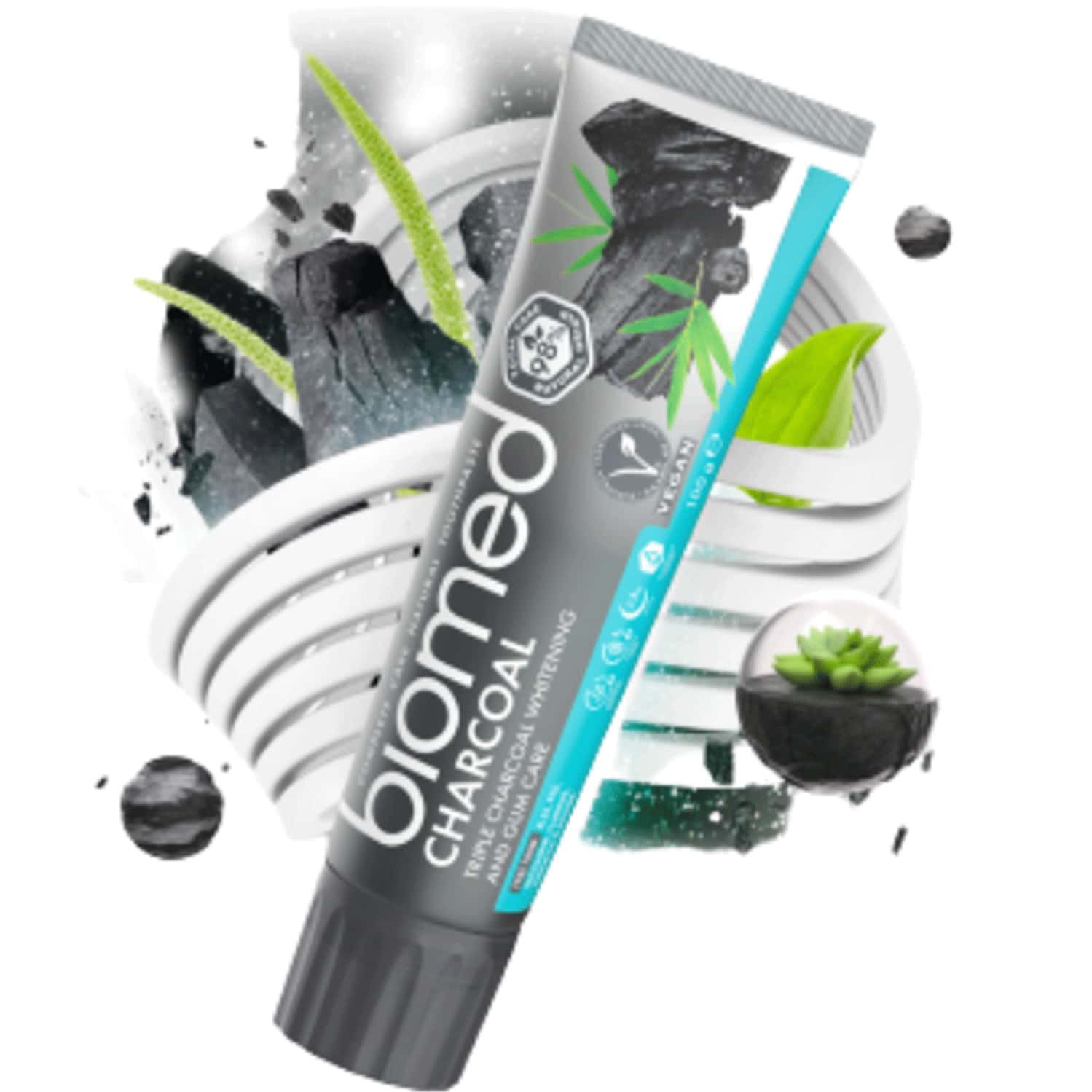 Buy BIOMED CHARCOAL TOOTHPASTE - 100GM Online & Get Upto 60% OFF at ...