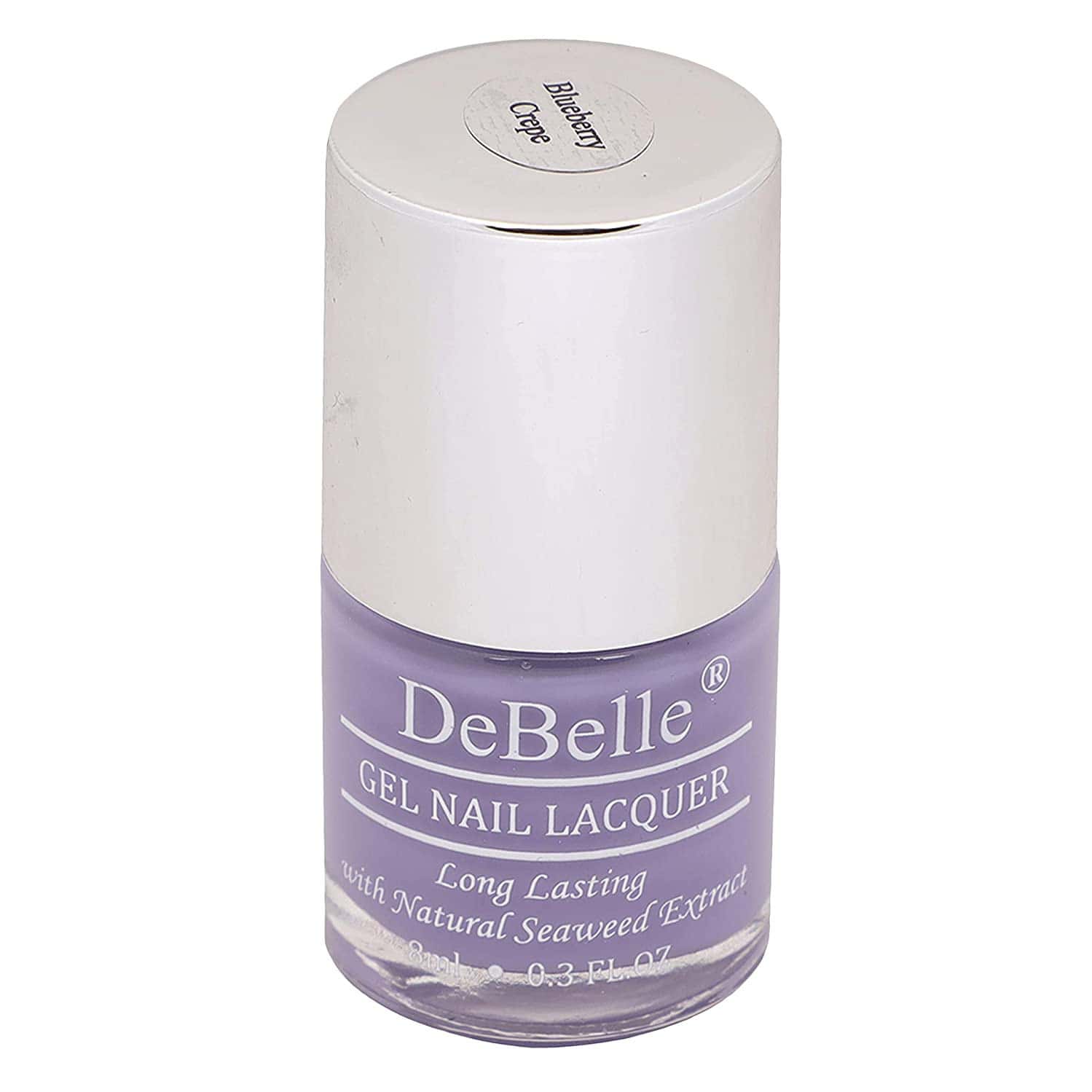 Buy DEBELLE GEL NAIL LACQUER BLUEBERRY CREPE LAVENDER NAIL POLISH-8ML ...