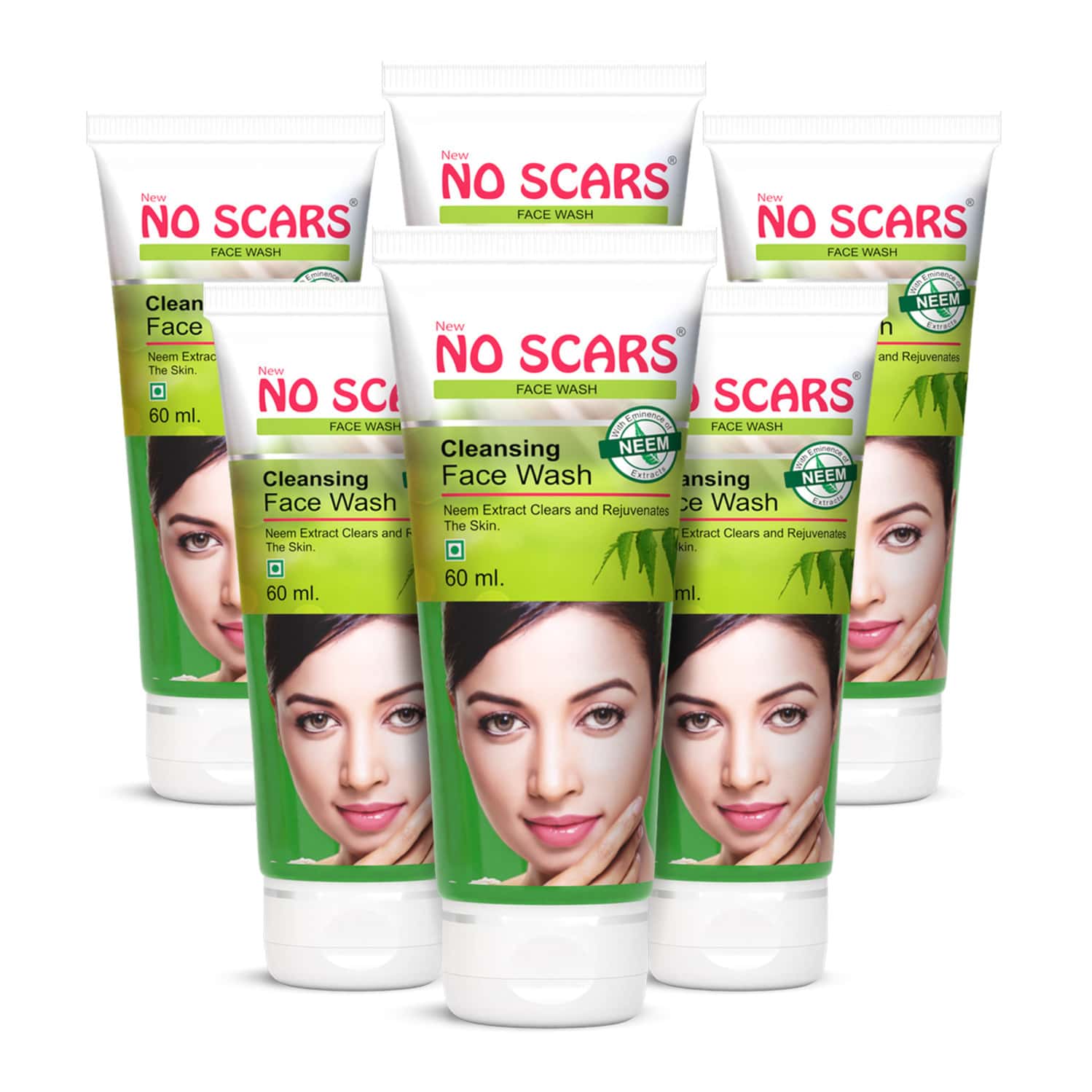 Buy NO SCAR NEEM FACE WASH 60ML, PACK OF 6 Online & Get Upto 60% OFF at ...