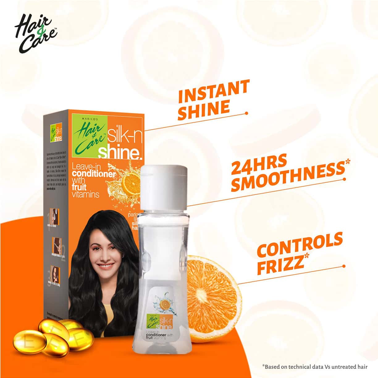 Buy HAIR & CARE SLIK&SHINE HAIR OIL 100 ML Online & Get Upto 60% OFF at ...