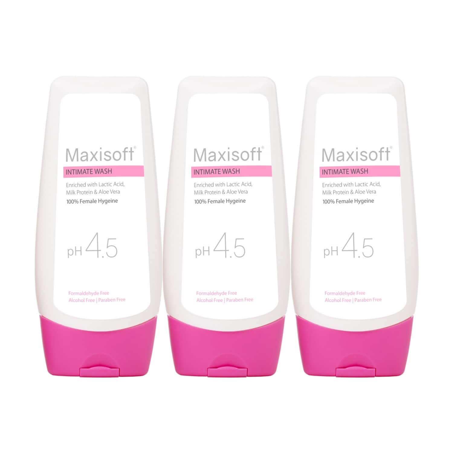 Buy MAXISOFT INTIMATE WASH 100 ML | WITH ALOE & RED BERRY | ALCOHOL ...