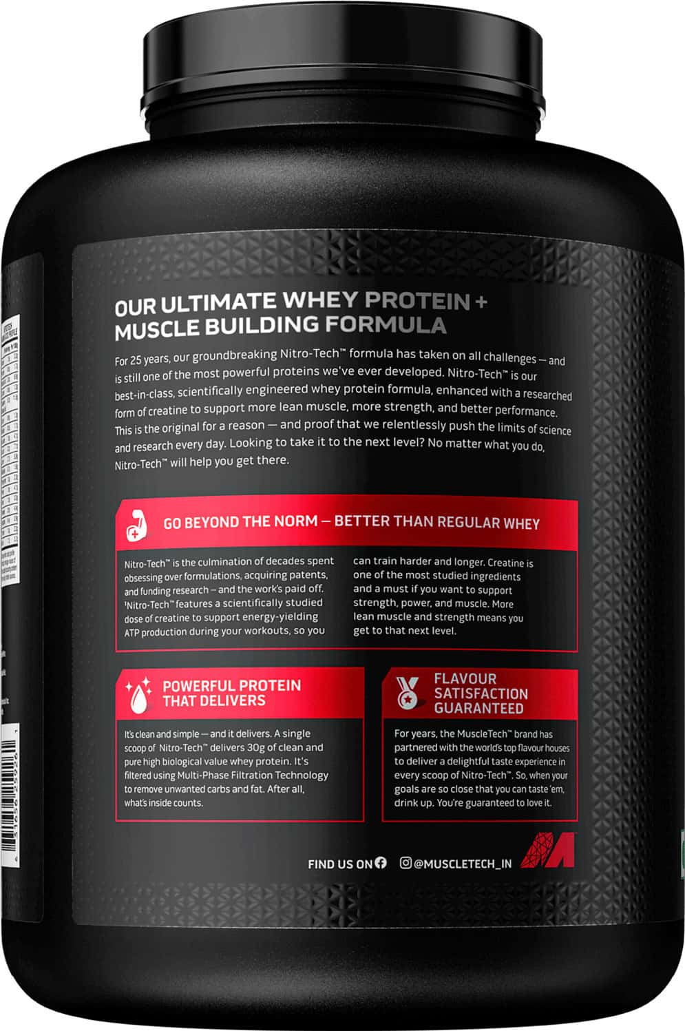 Buy MUSCLETECH NITROTECH WHEY PROTEIN 2KG Online & Get Upto 60% OFF at ...