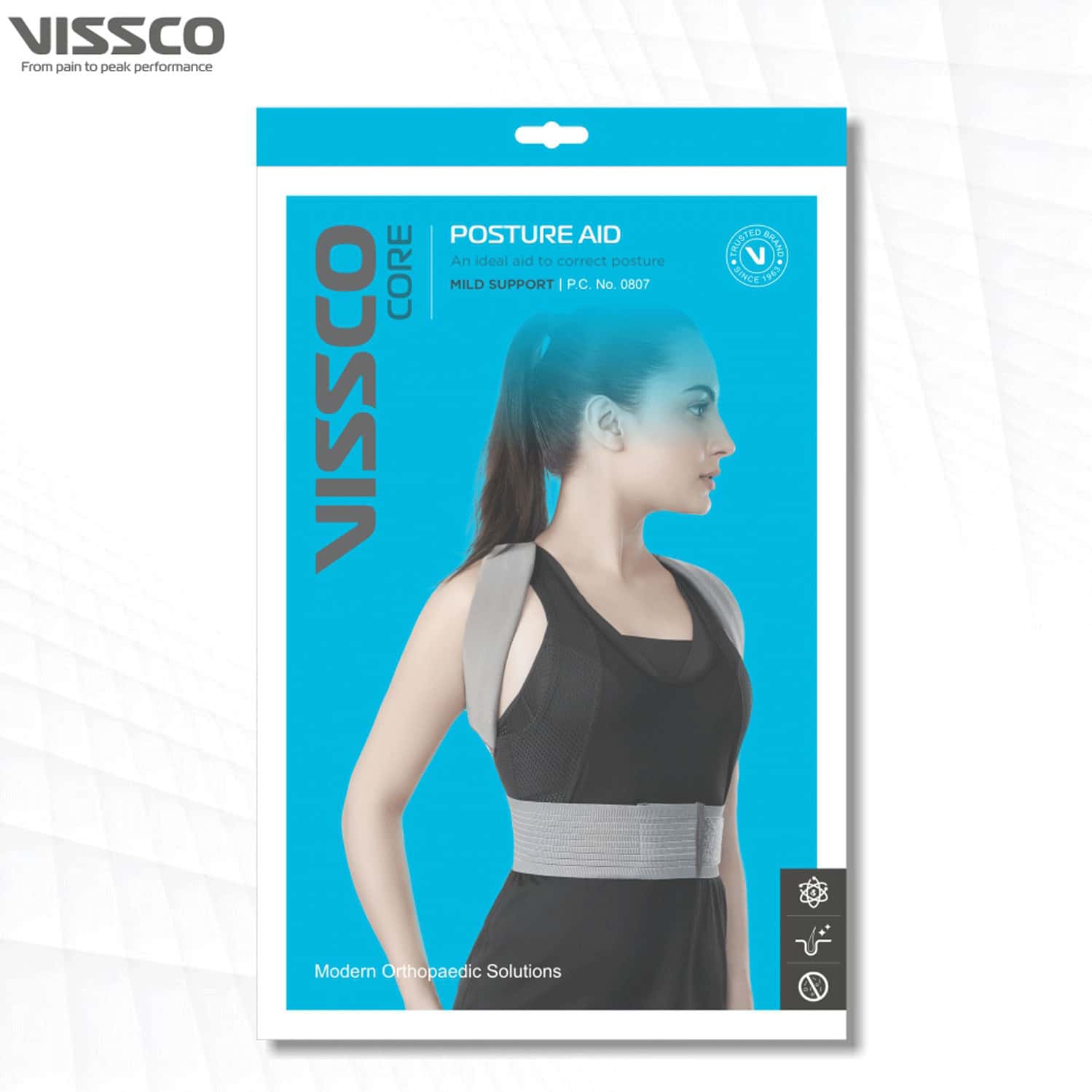Buy VISSCO POSTURE AID (MODERATE SUPPORT) | IDEAL AID TO CORRECT ...