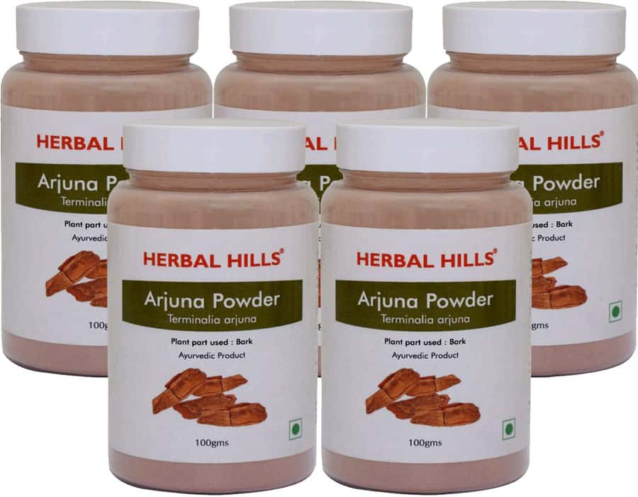 Buy HERBAL HILLS ARJUNA POWDER - 100 GMS (PACK OF 4) - ARJUNA CHHAL ...