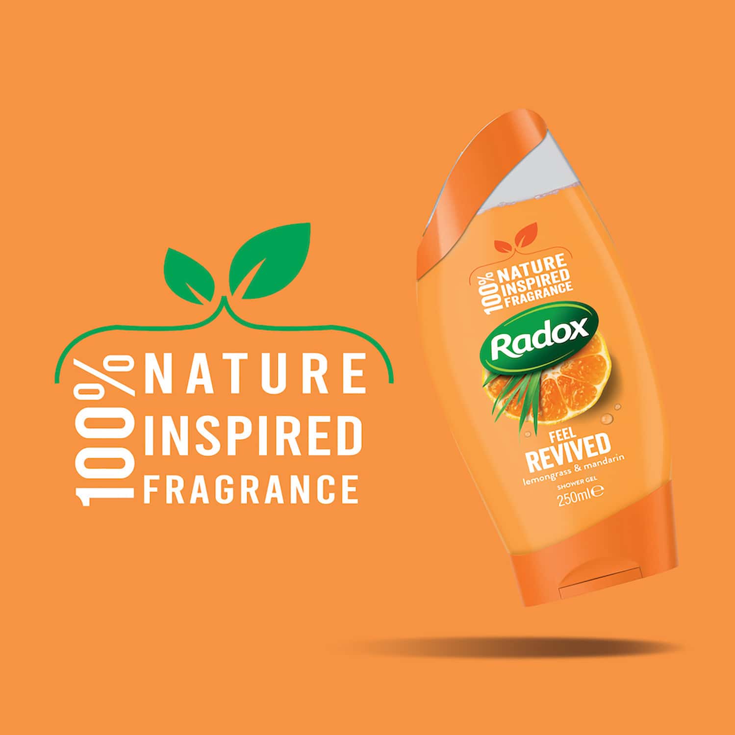 Buy RADOX SHOWER GEL FEEL REVIVED LEMONGRASS & MANDARIN - 250ML Online ...