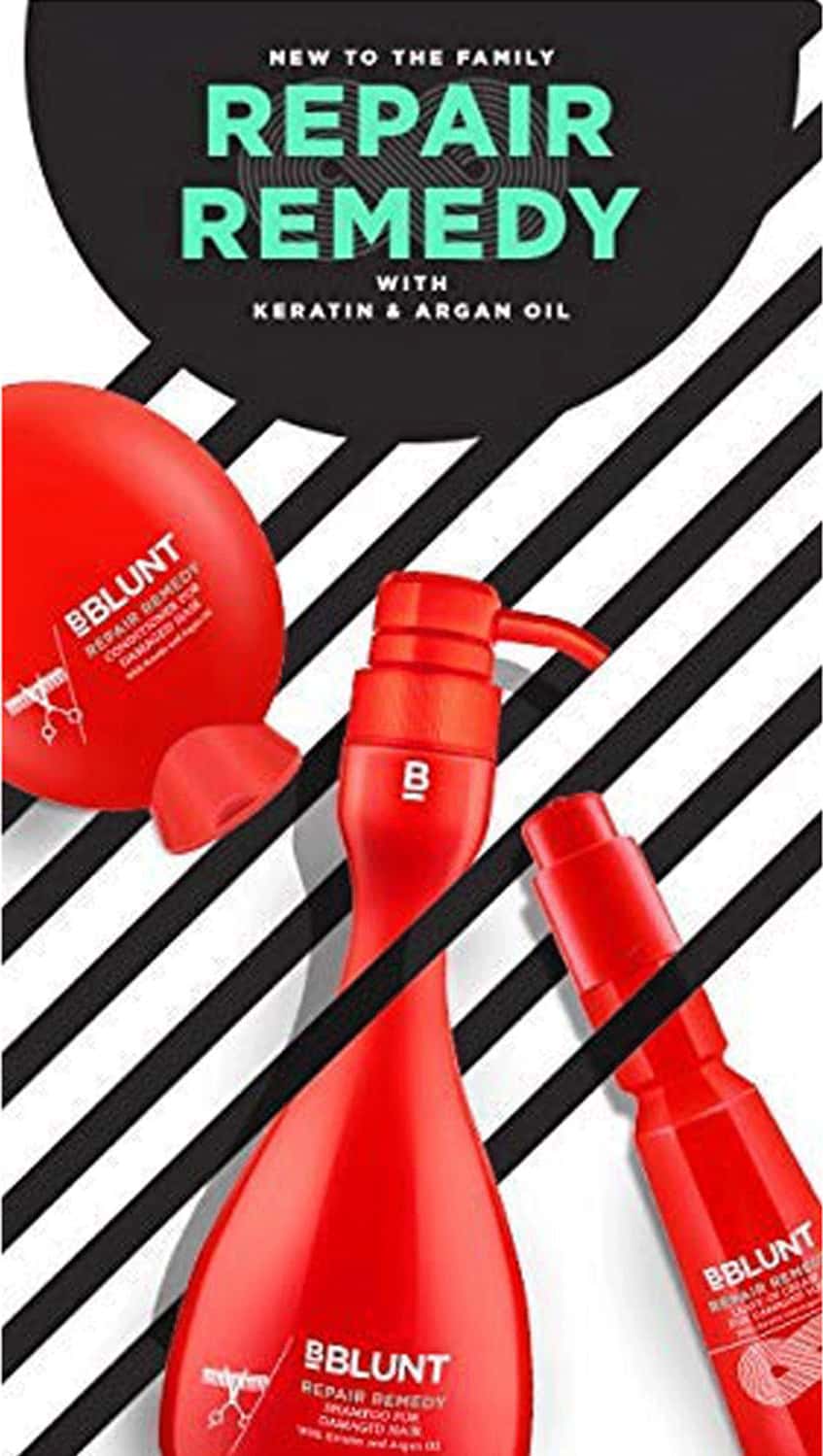 Buy BBLUNT REPAIR REMEDY (SHAMPOO 400 ML + CONDITIONER 200 ML) COMBO ...