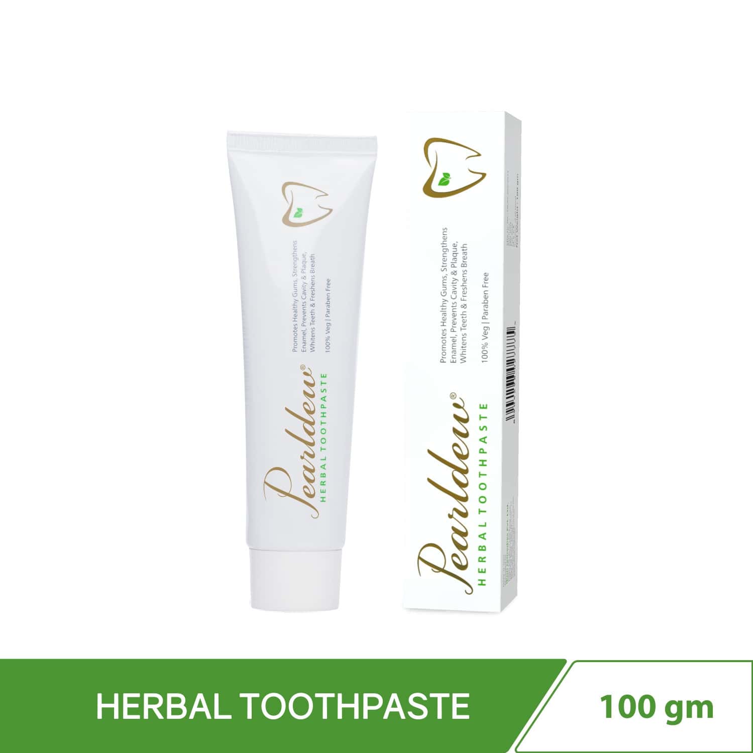 Buy PEARLDEW HERBAL TOOTHPASTE - 100 GM | PARABEN FREE | COMPLETE ...