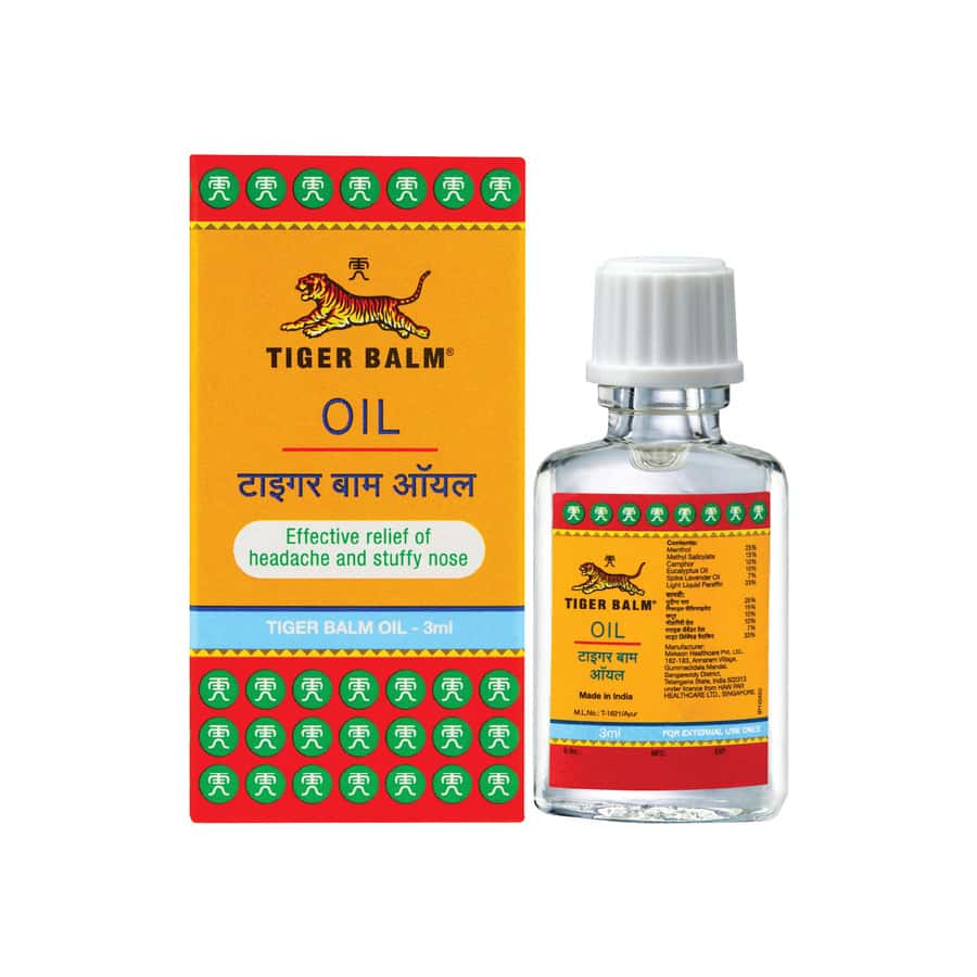 Buy TIGER BALM OIL | 28ML Online & Get Upto 60% OFF at PharmEasy