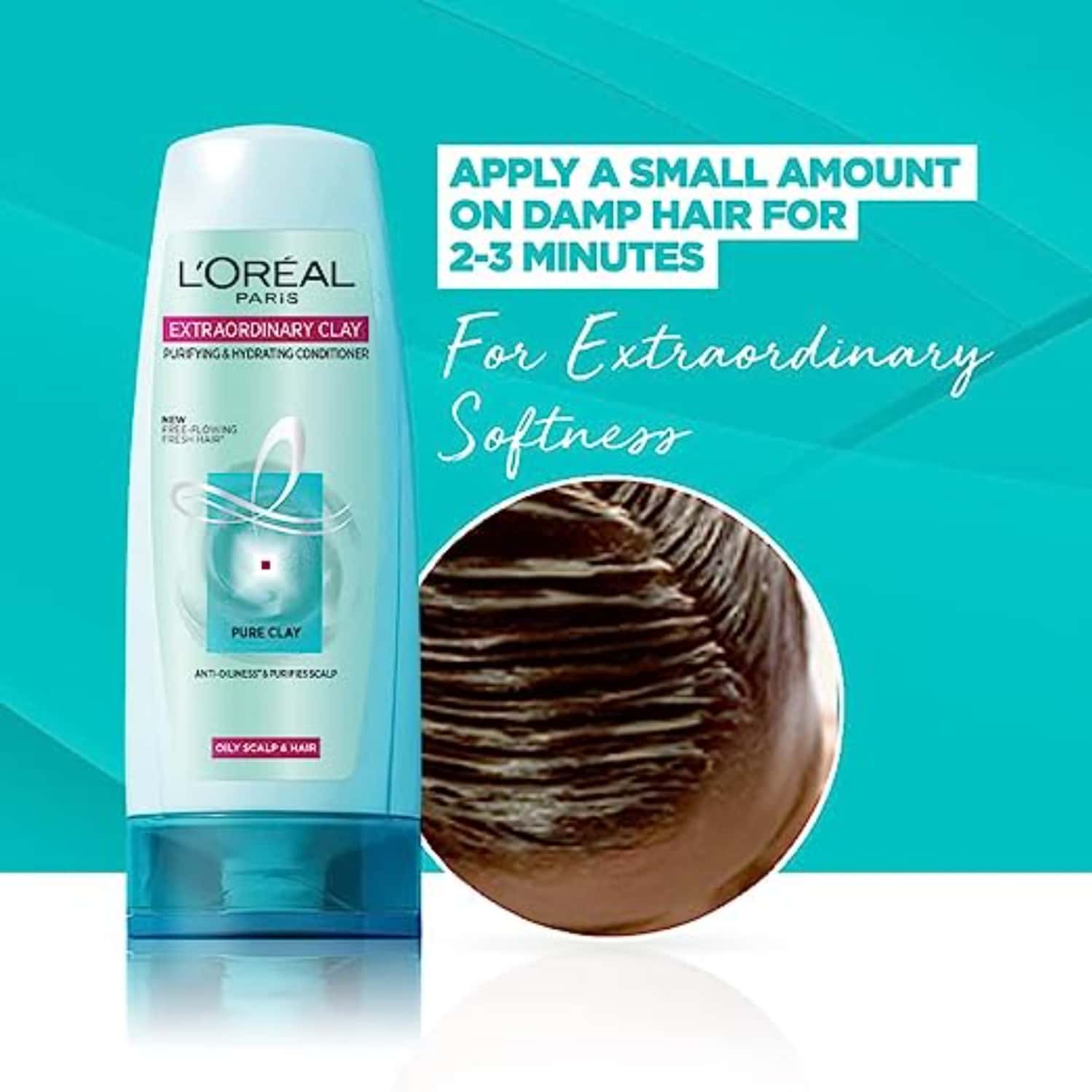 Buy L'OREAL PARIS EXTRAORDINARY CLAY CONDITIONER 65 ML Online & Get ...