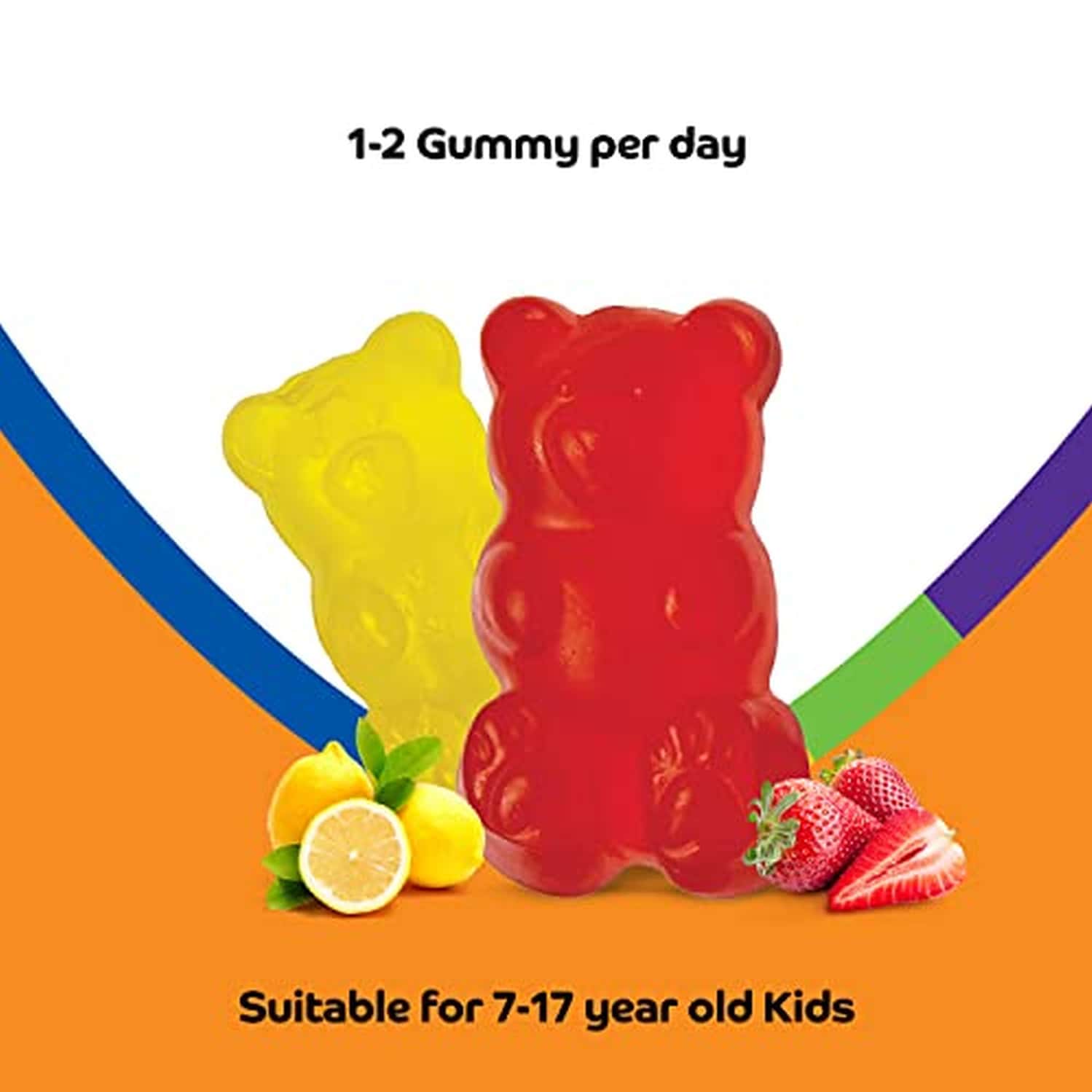 Buy HEALTH OK GUMMIES MULTIVITAMIN & MULTIMINERAL FOR KIDS SUPPORTS ...